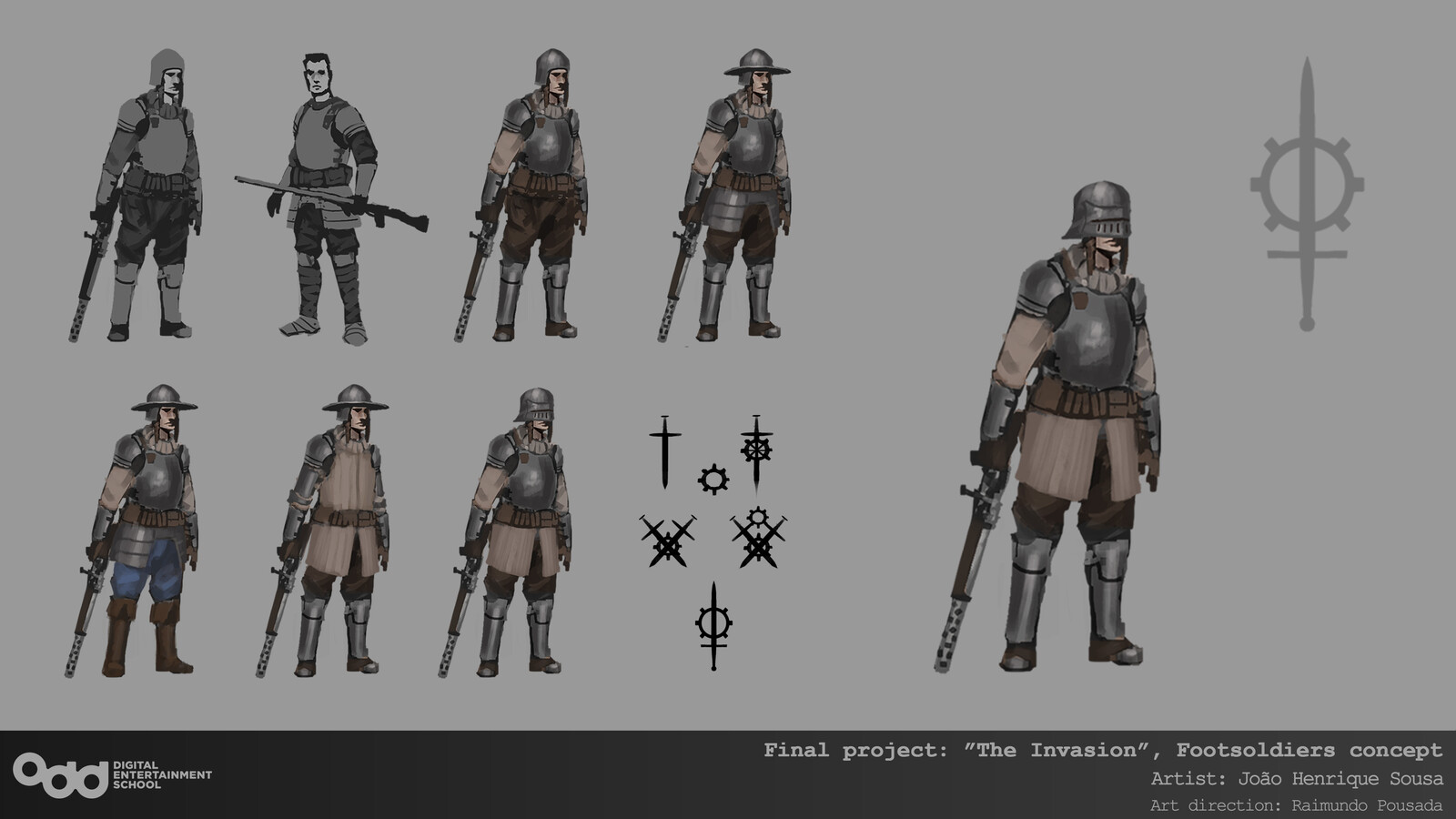 João H. L. Sousa - Low Fantasy World War-esque Soldiers