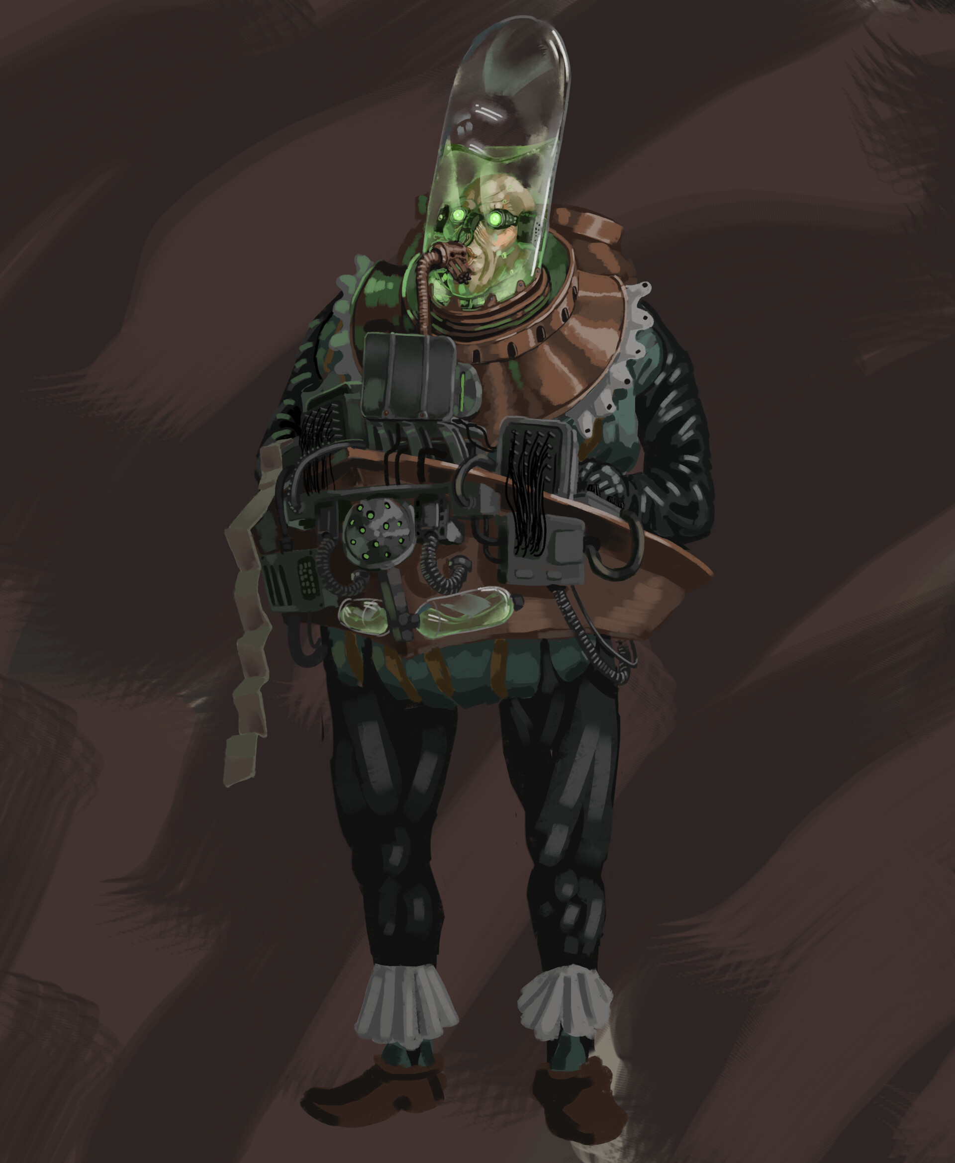 ArtStation - Character Design- Science fiction scribe