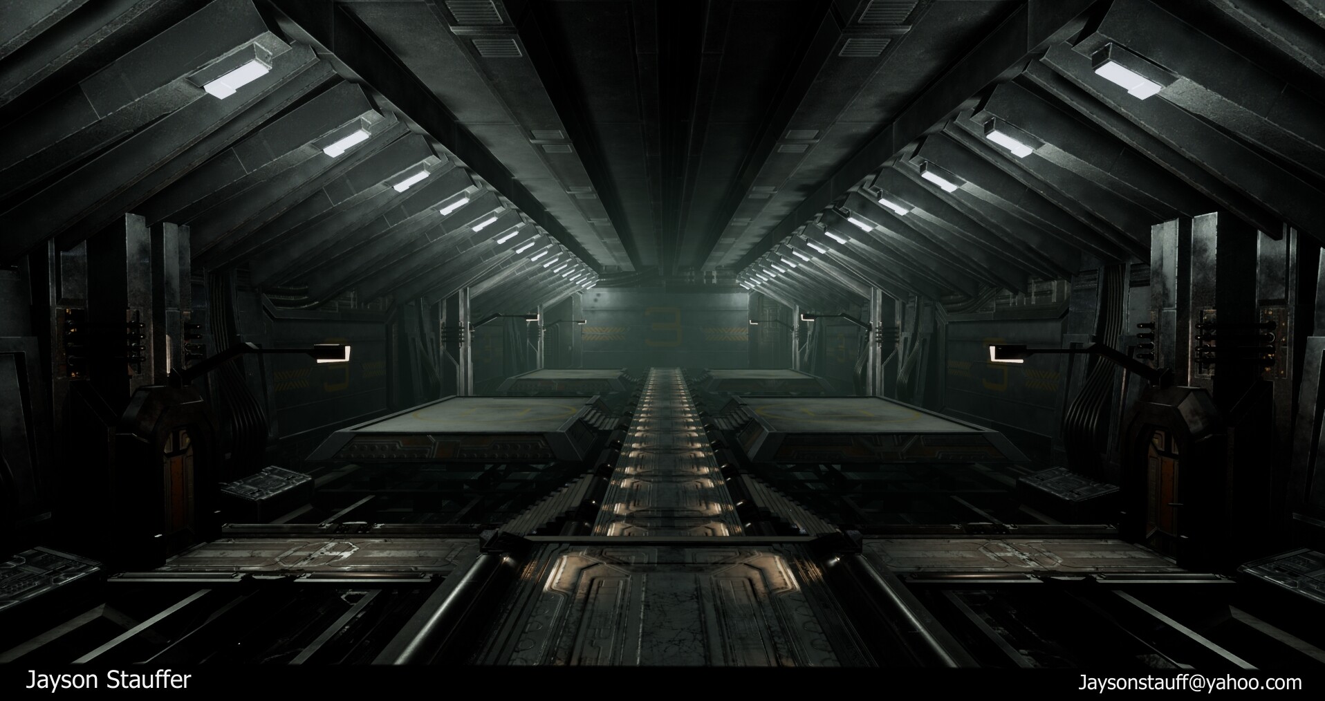 ArtStation - Space Hangar