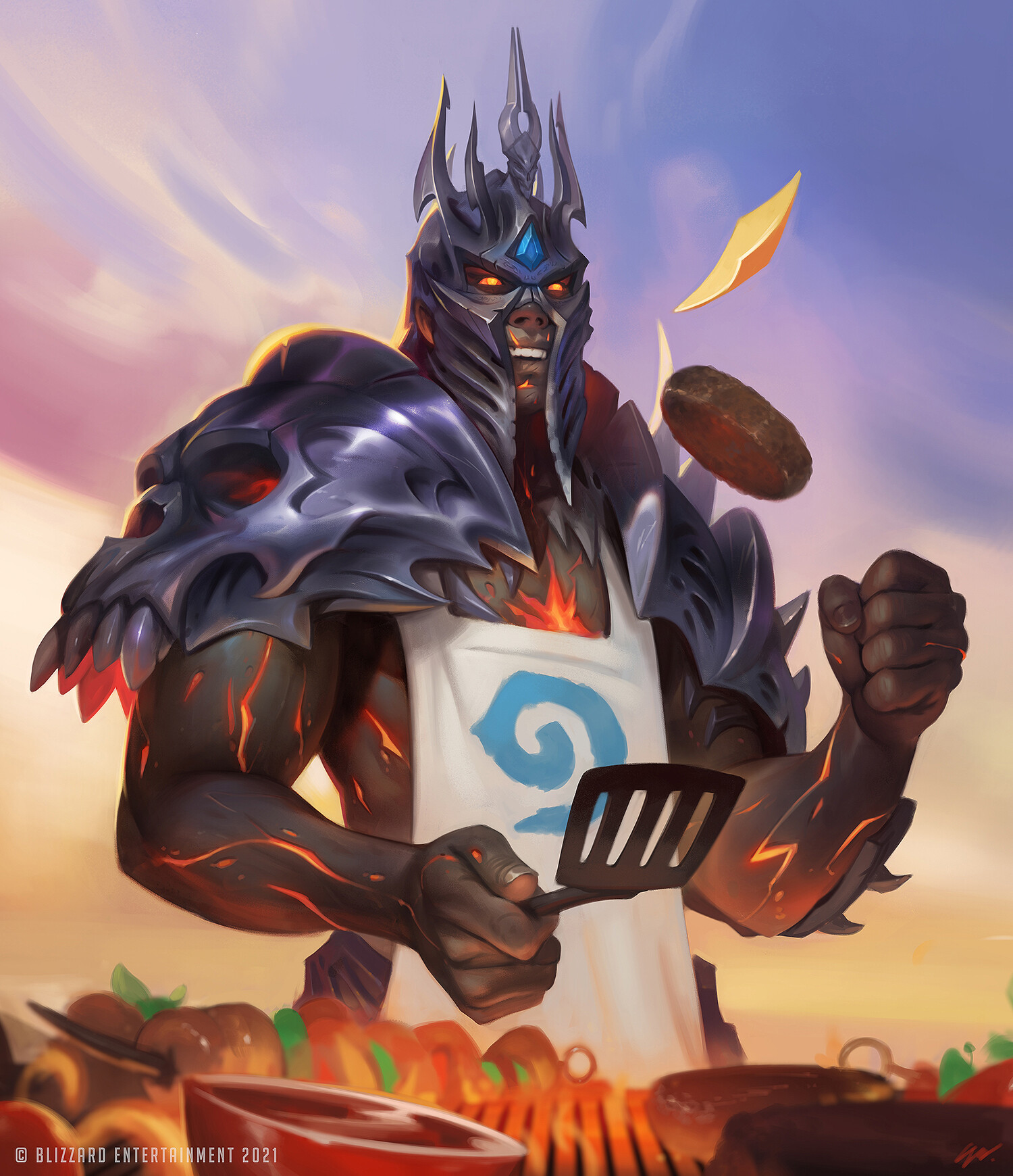 Dave Greco - Peasant and Bolvar the Grill master! Hearthstone