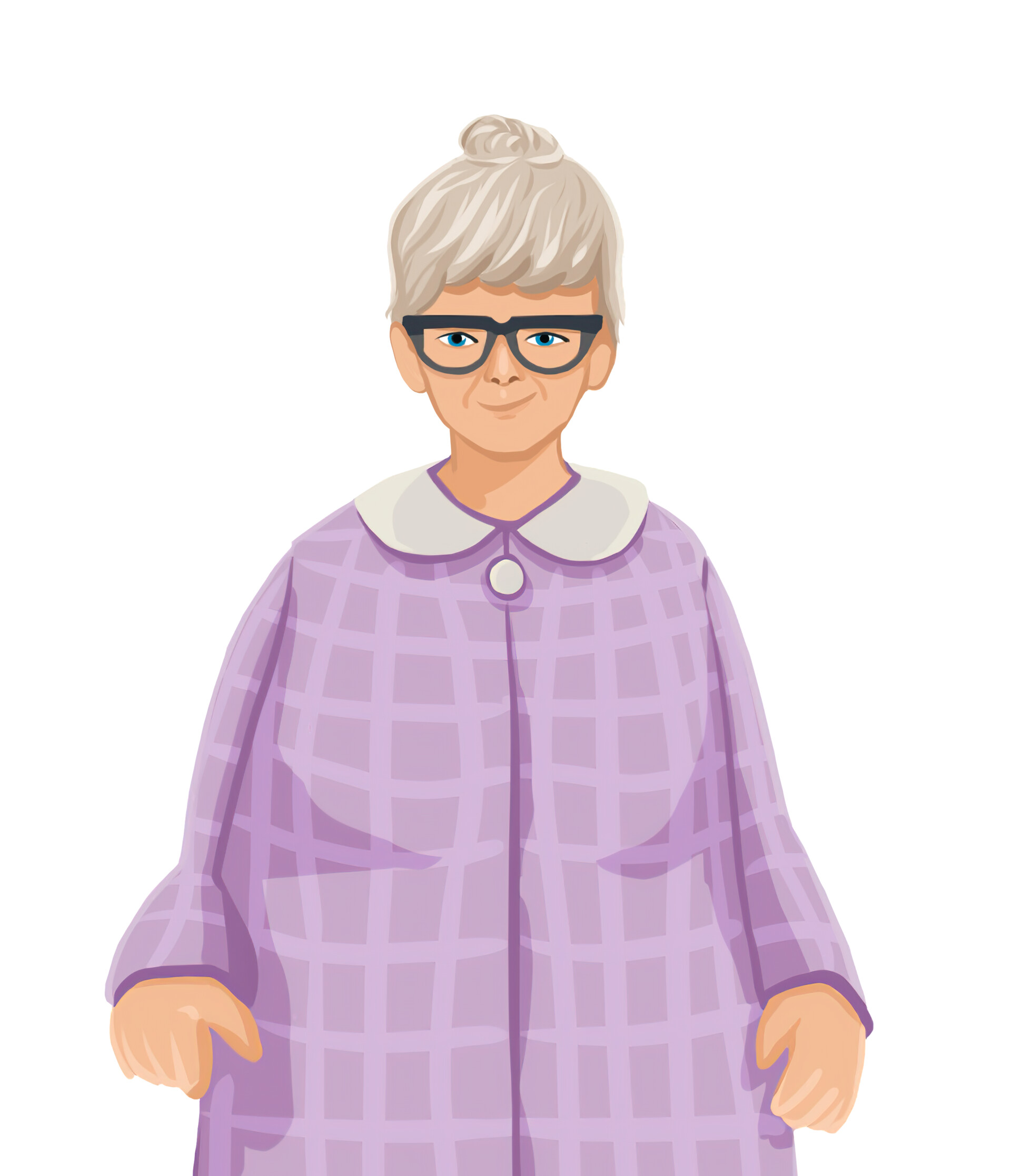 ArtStation - Grandma character for DKV
