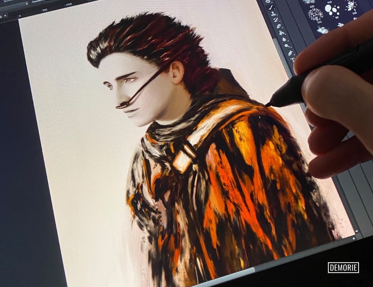 Artstation Paul Atreides Dune 2021 Wip