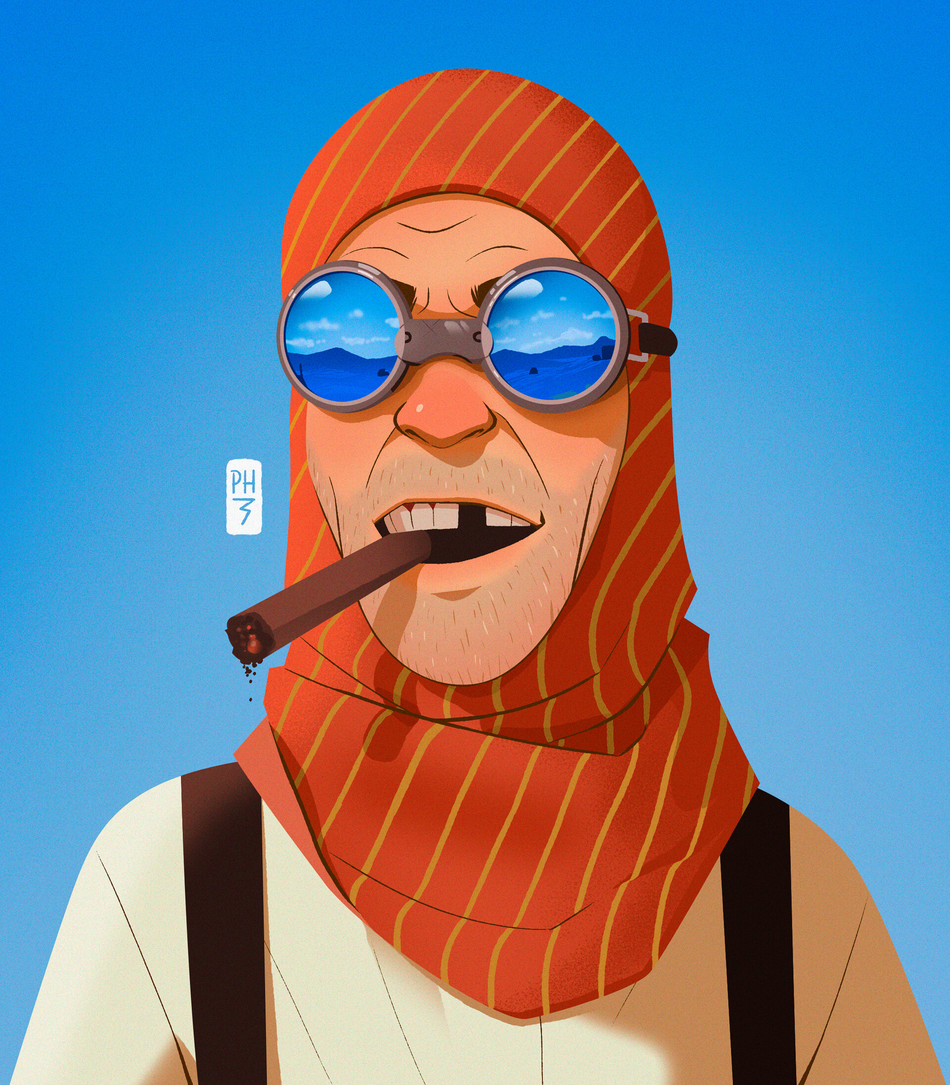 ArtStation - Desert Man