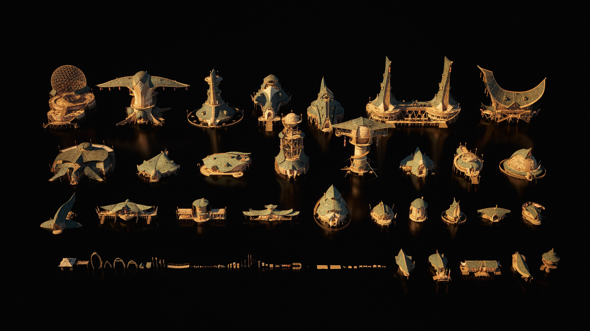 KitBash3D - GAEA - 3D ASSET KIT