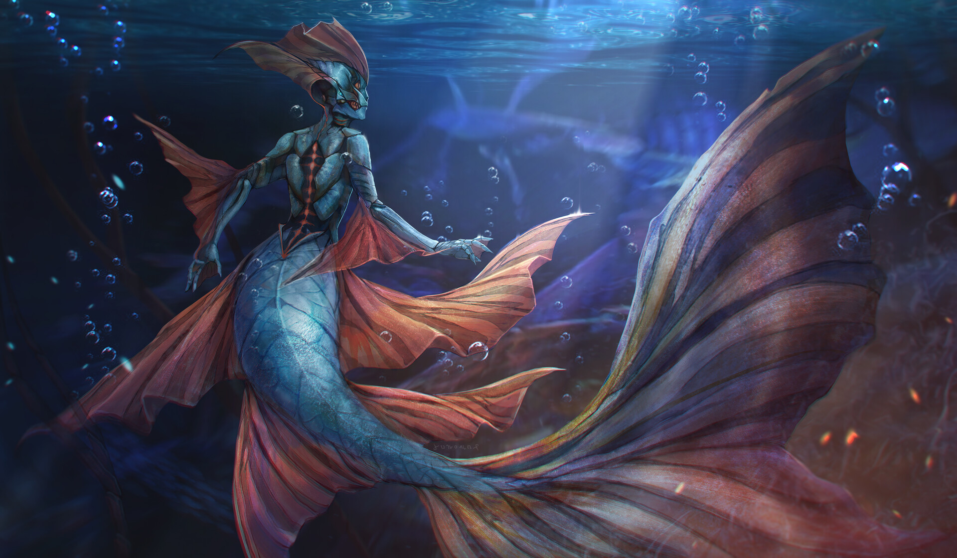 ArtStation - mermaid