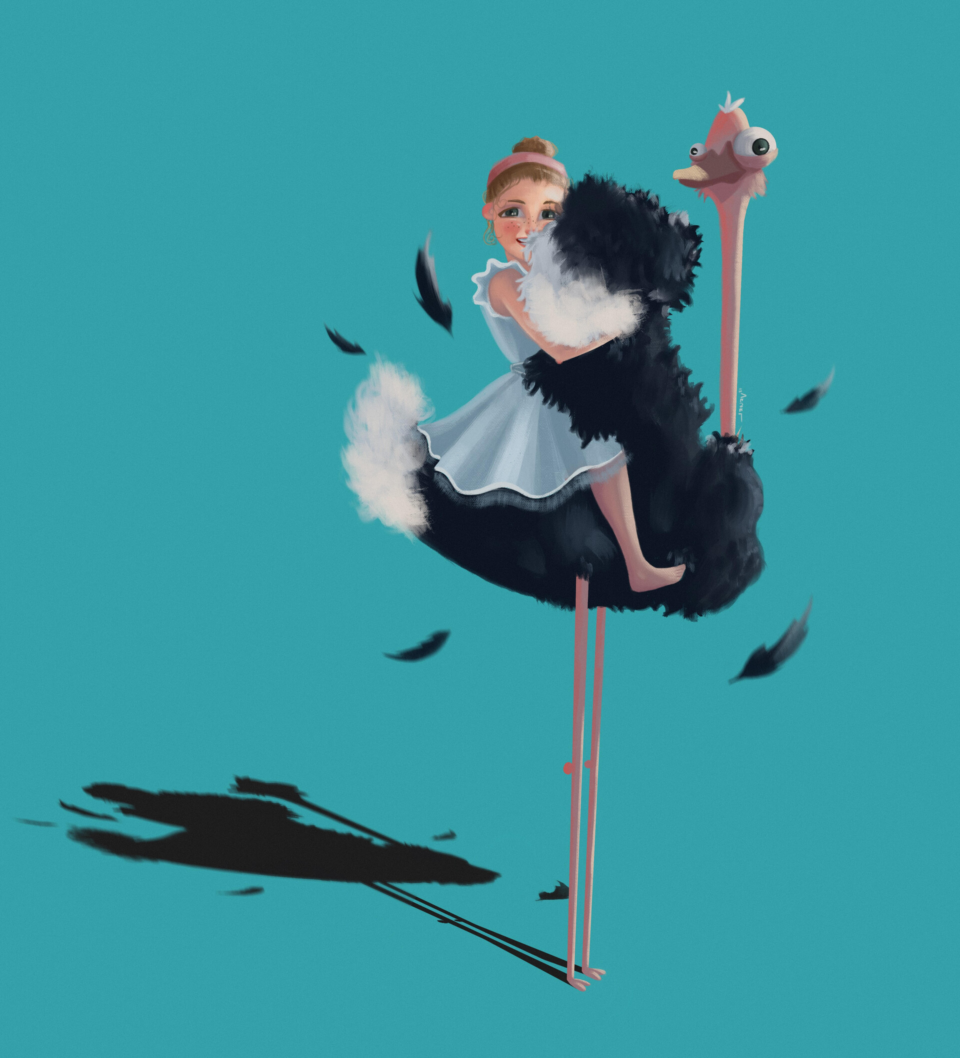 ArtStation - The Ostrich
