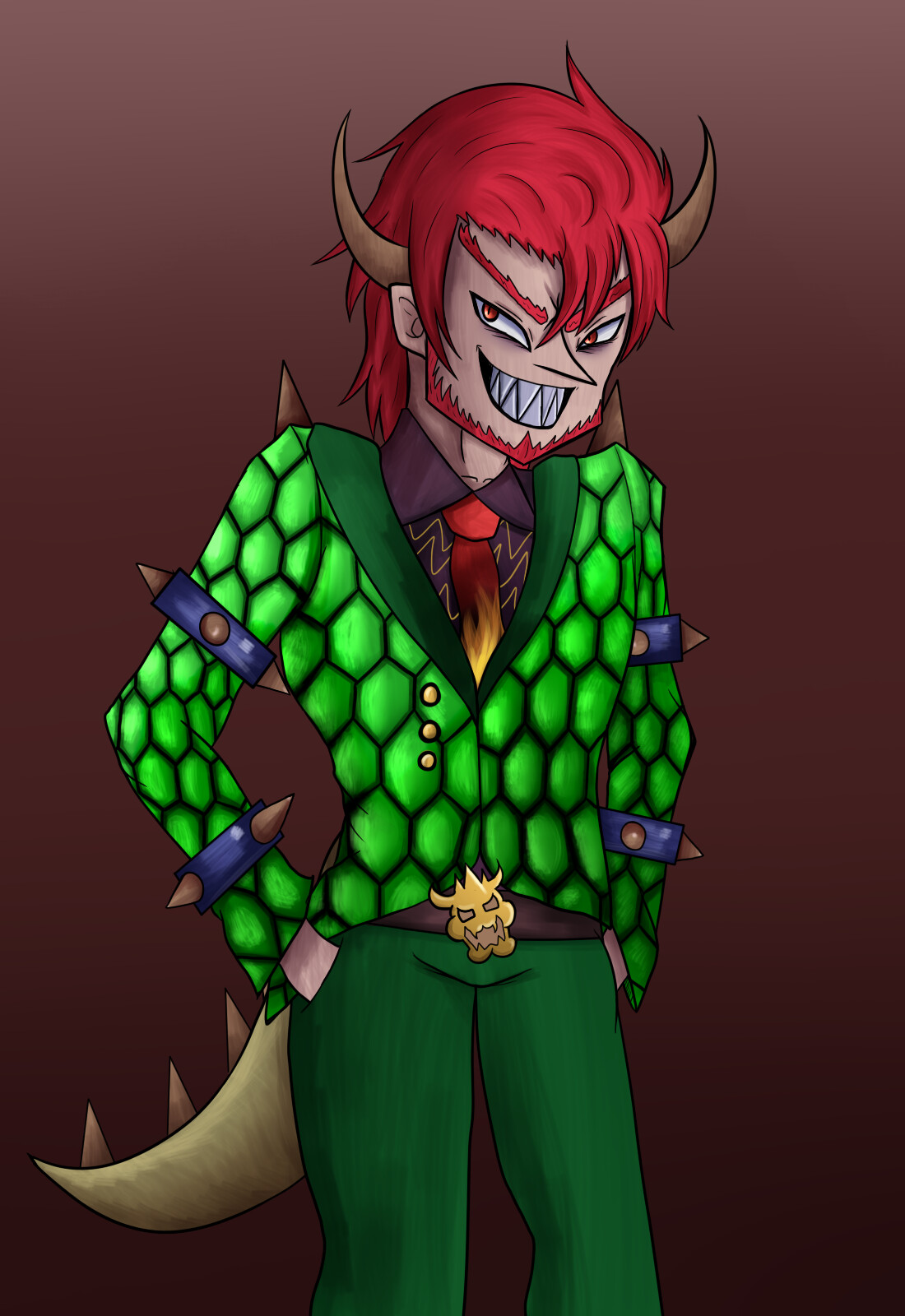 ArtStation - Bowser's Classy Suit