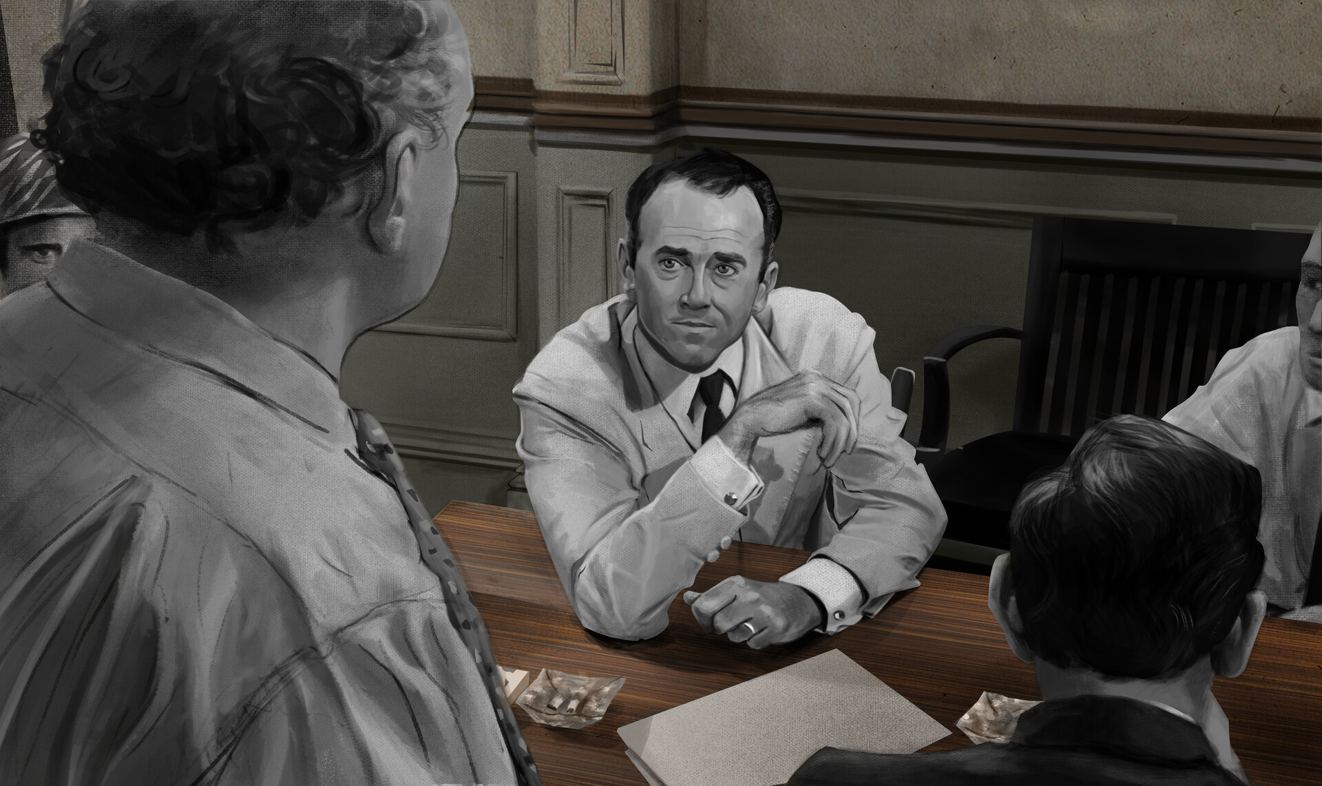 ArtStation - 12 Angry Men