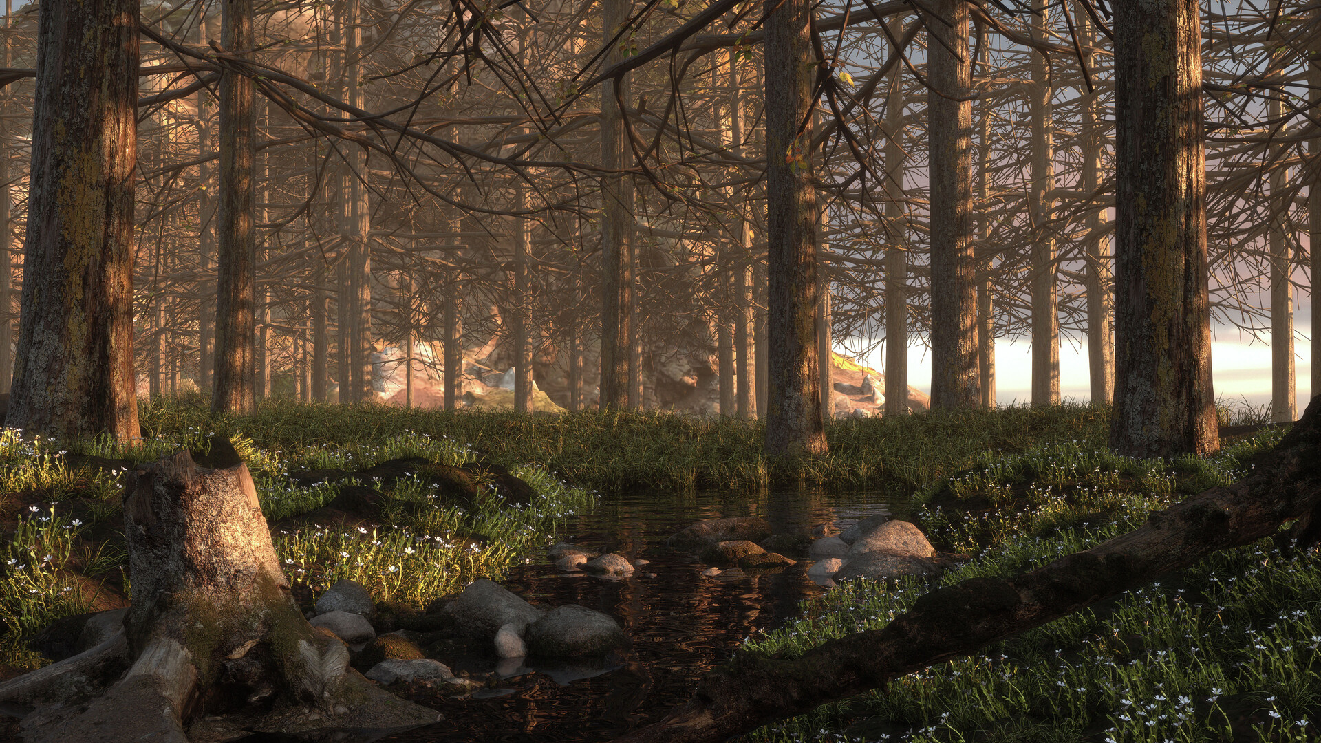 ArtStation - Realistic forest environment