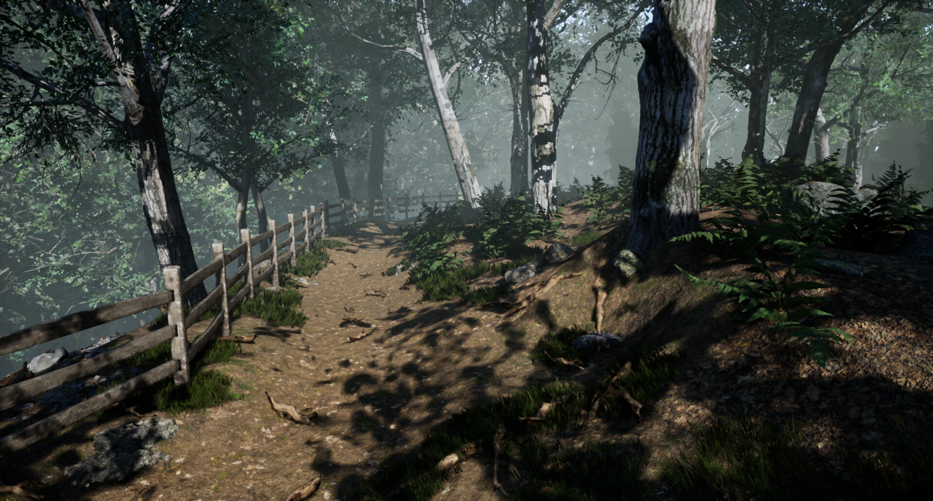 ArtStation - Forest path