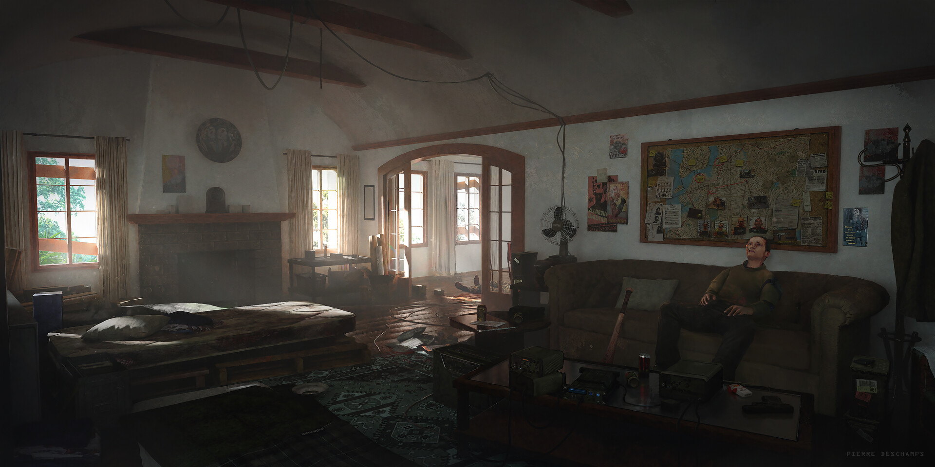 ArtStation - Guerilla interior design
