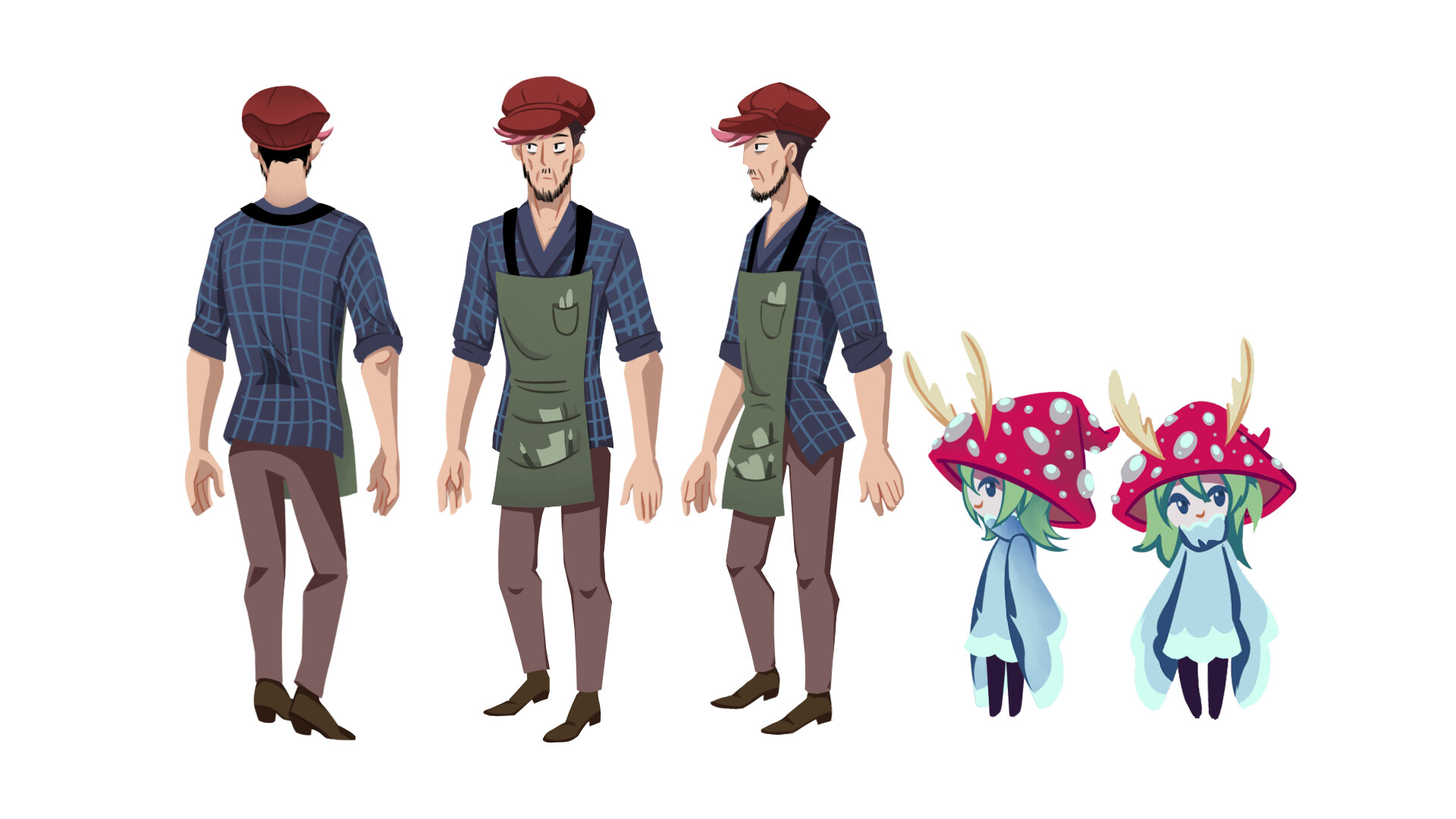 Ryne Grace - Protagonist Artist Character Design