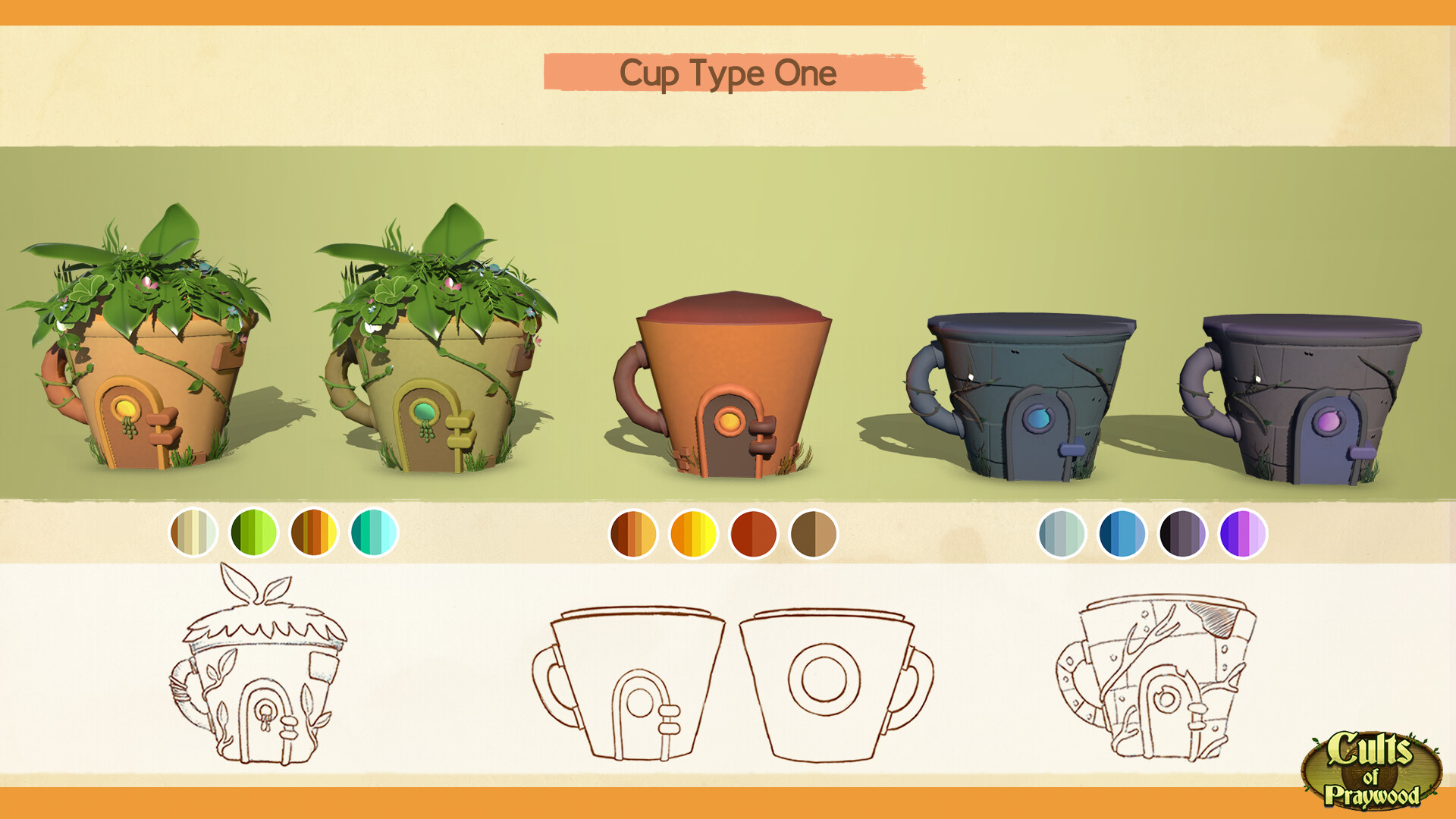 Laura Bruno - Cults Of Praywood - RTS Game