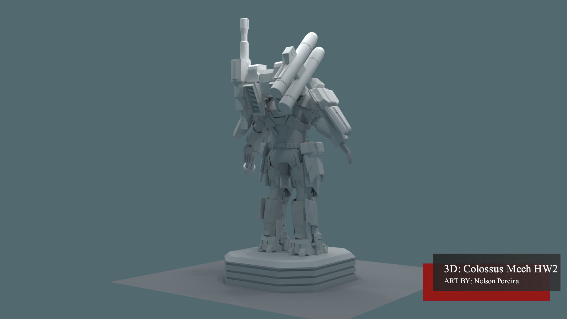 Nelson Pereira - Colossus Concept (Halo Wars 2)