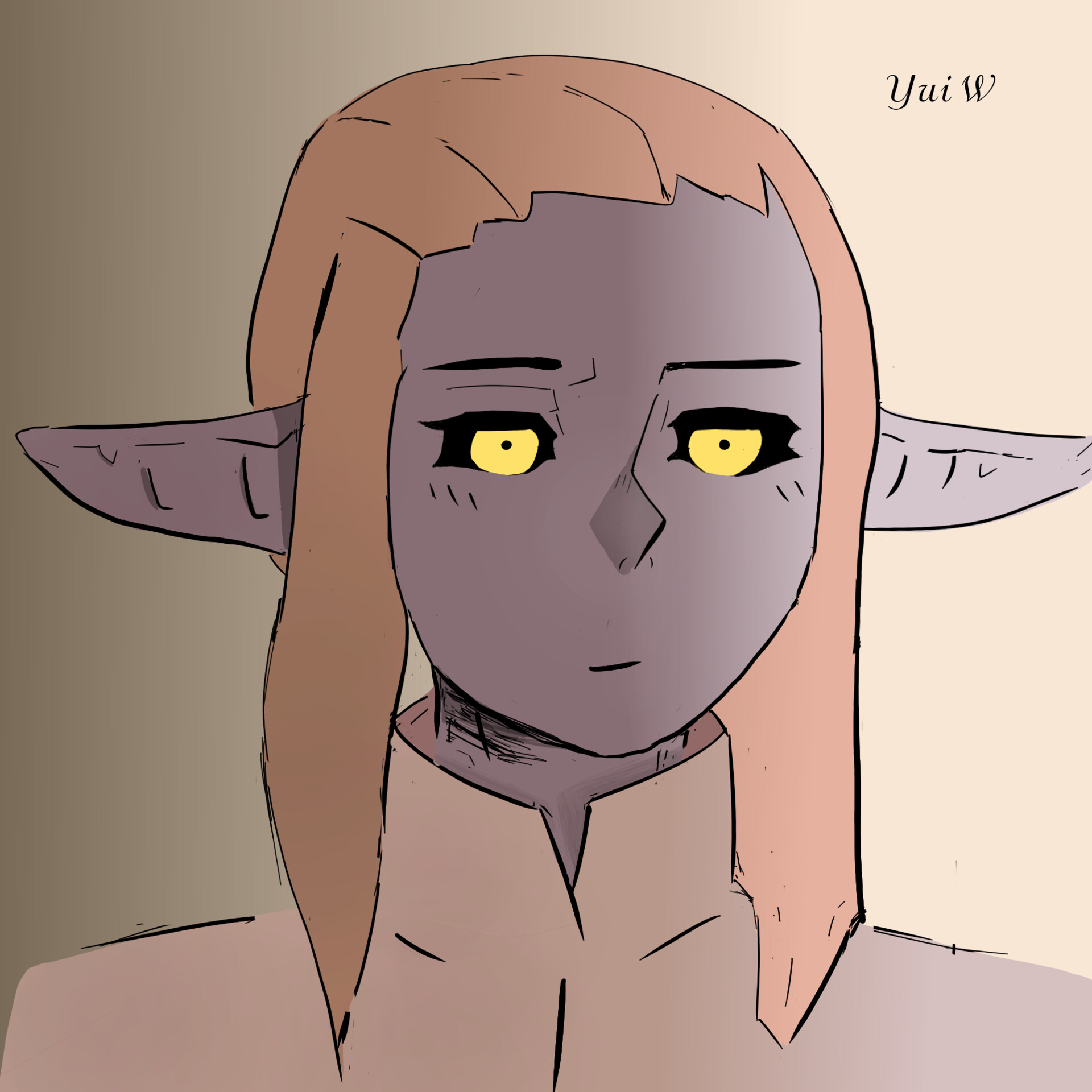 ArtStation - Young dark elf