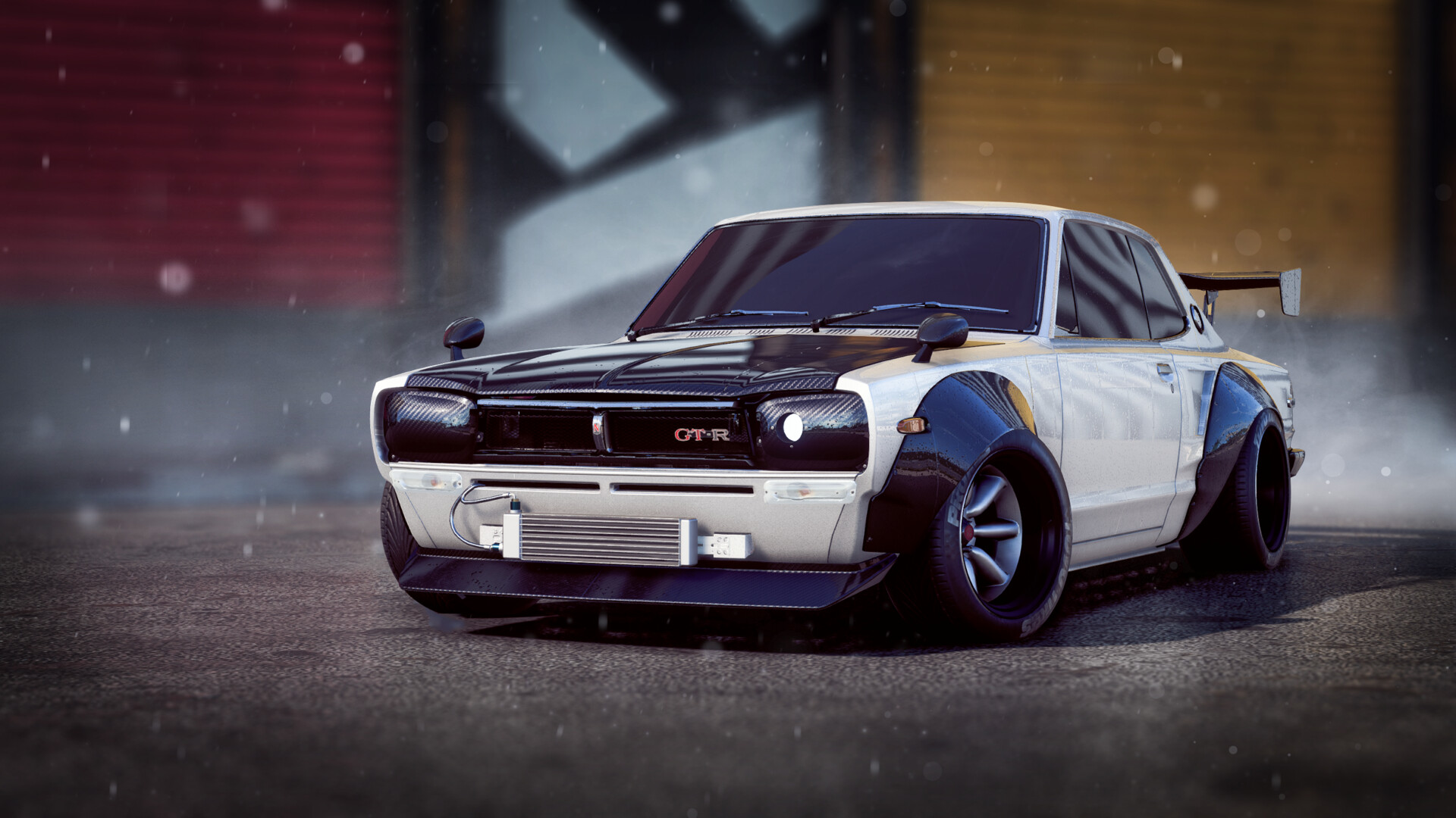 ArtStation - Nissan GT-R Skyline 2000