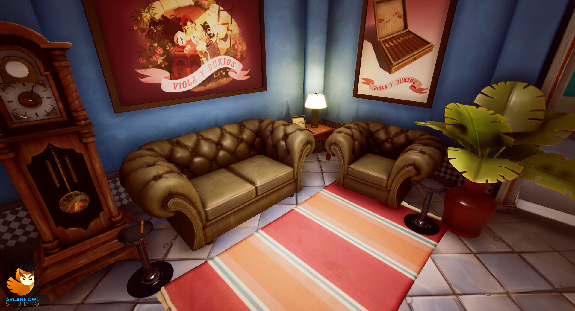 Arcane Owl Studio - Overwatch Havana Map - Fan Art (Education Purpose Only)