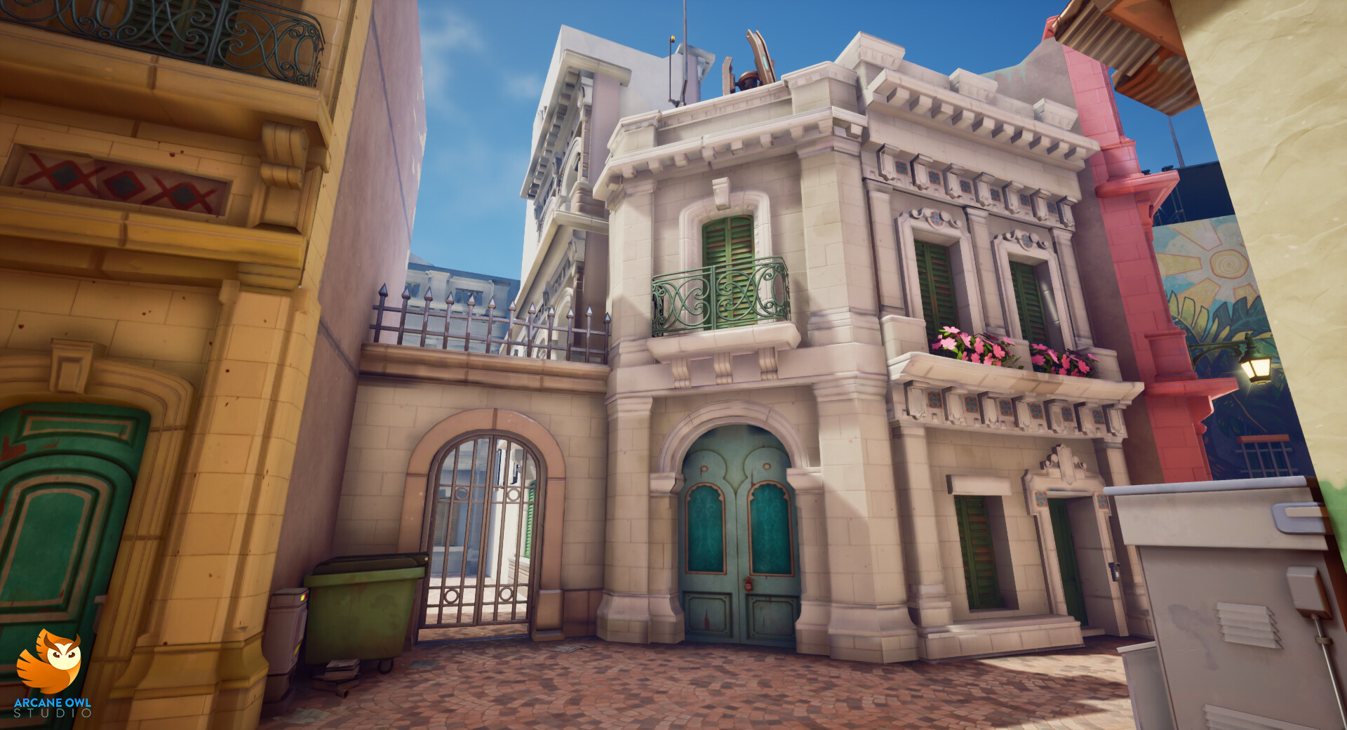 Arcane Owl Studio - Overwatch Havana Map - Fan Art (Education Purpose Only)