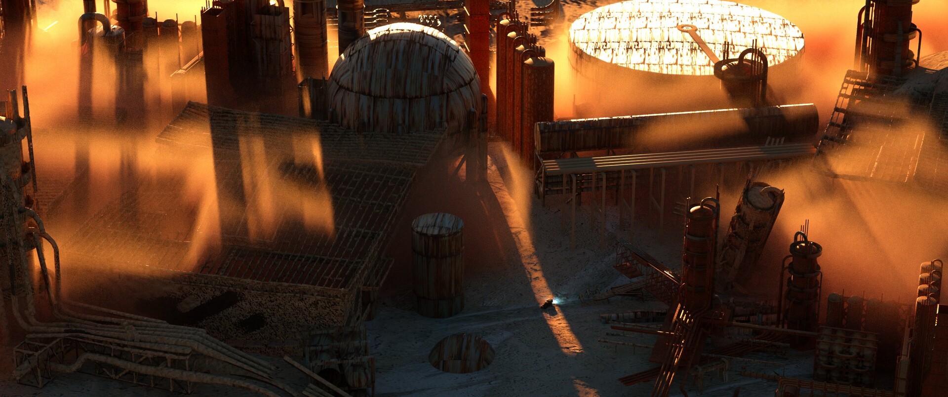 Luca Malisan - The Last Convoy (Desert World) - Scene 6 - Cinematic Keyframes