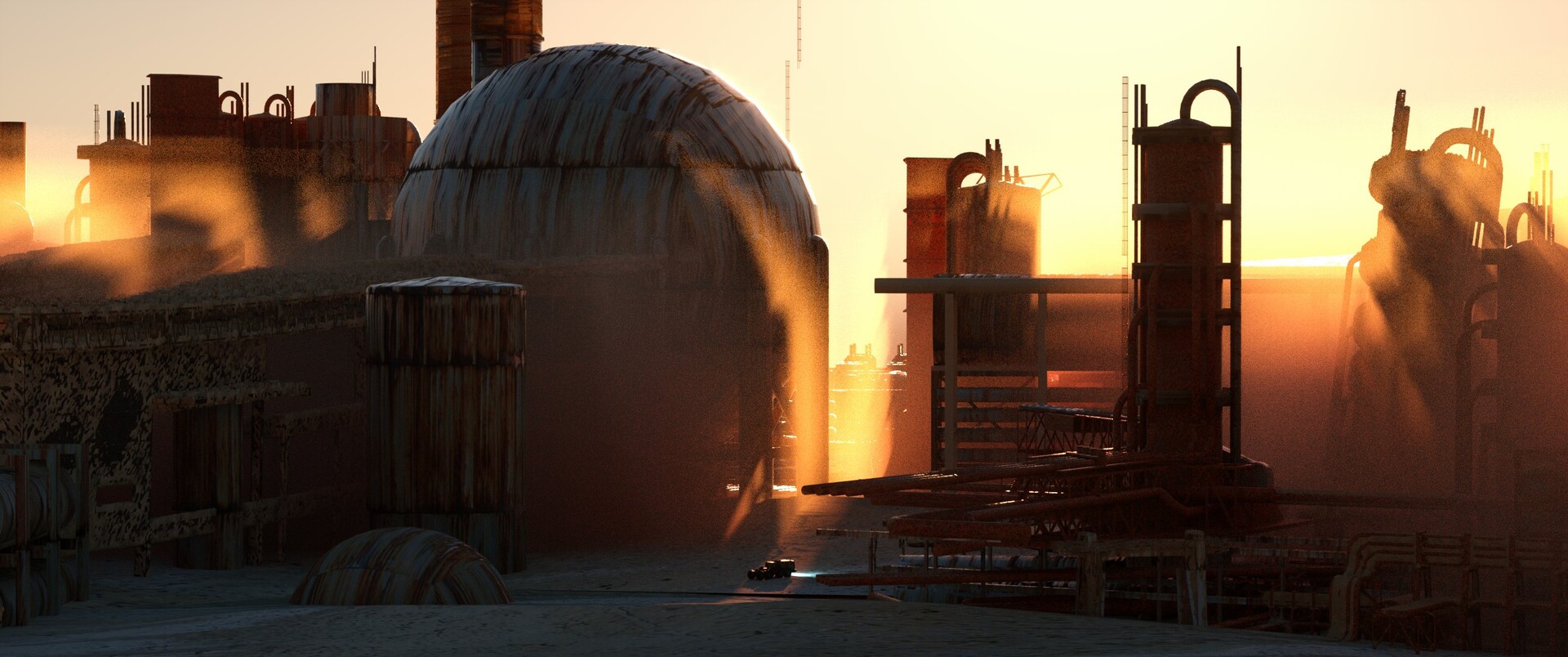 Luca Malisan - The Last Convoy (Desert World) - Scene 6 - Cinematic Keyframes