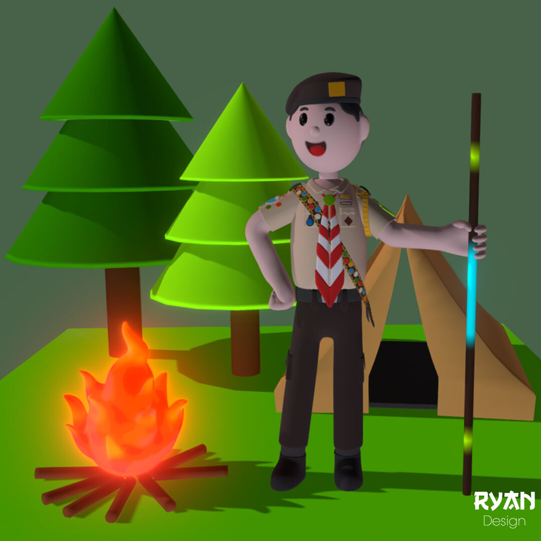 ArtStation - Indonesia Scout Movement
