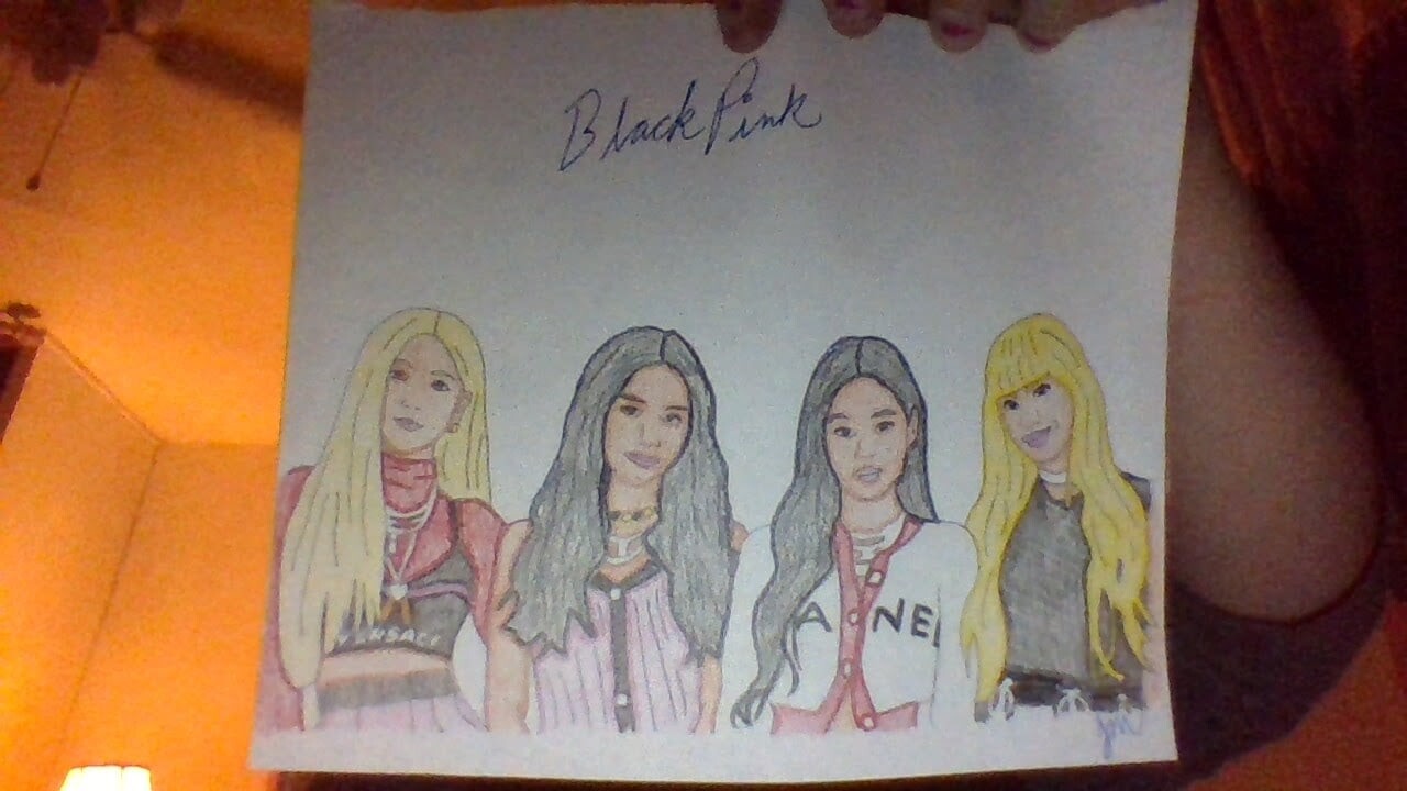 ArtStation - BlackPink drawing.