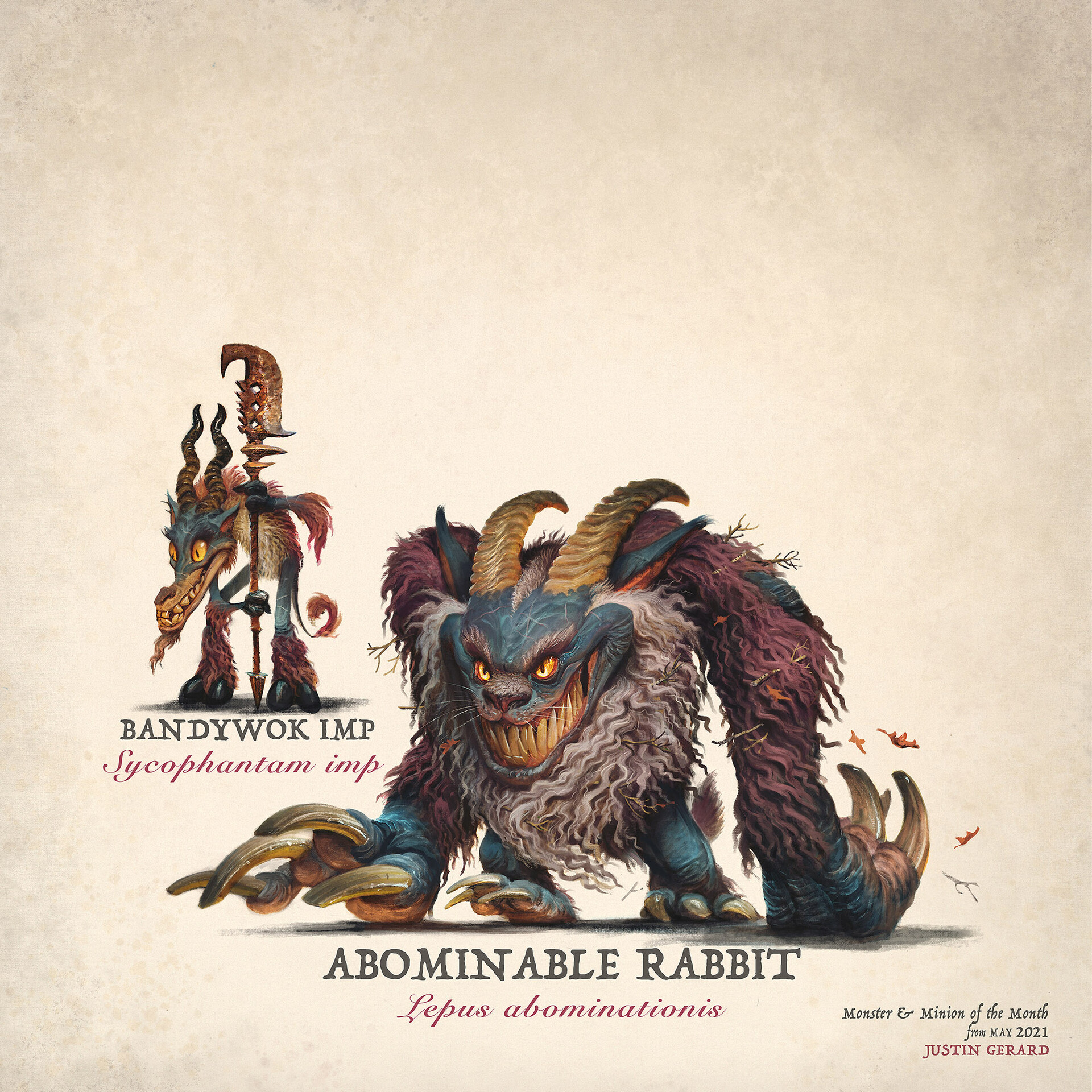 ArtStation - "The Abominable Rabbit"