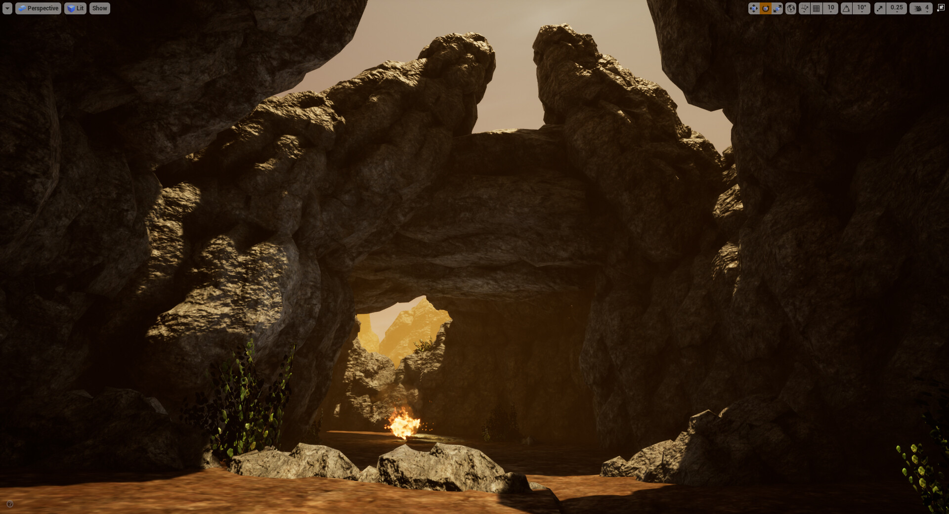 ArtStation - Unreal Engine 4, First Practice, Caves