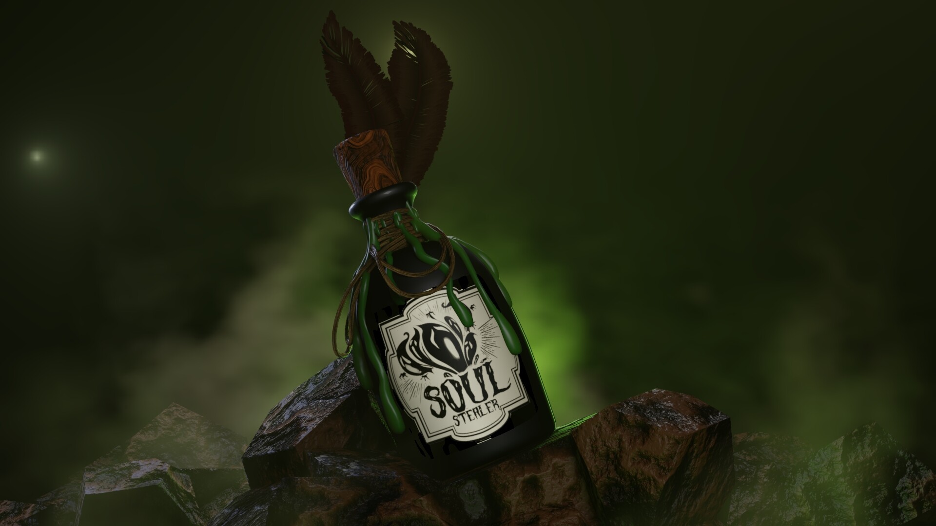 ArtStation - Poison Bottle