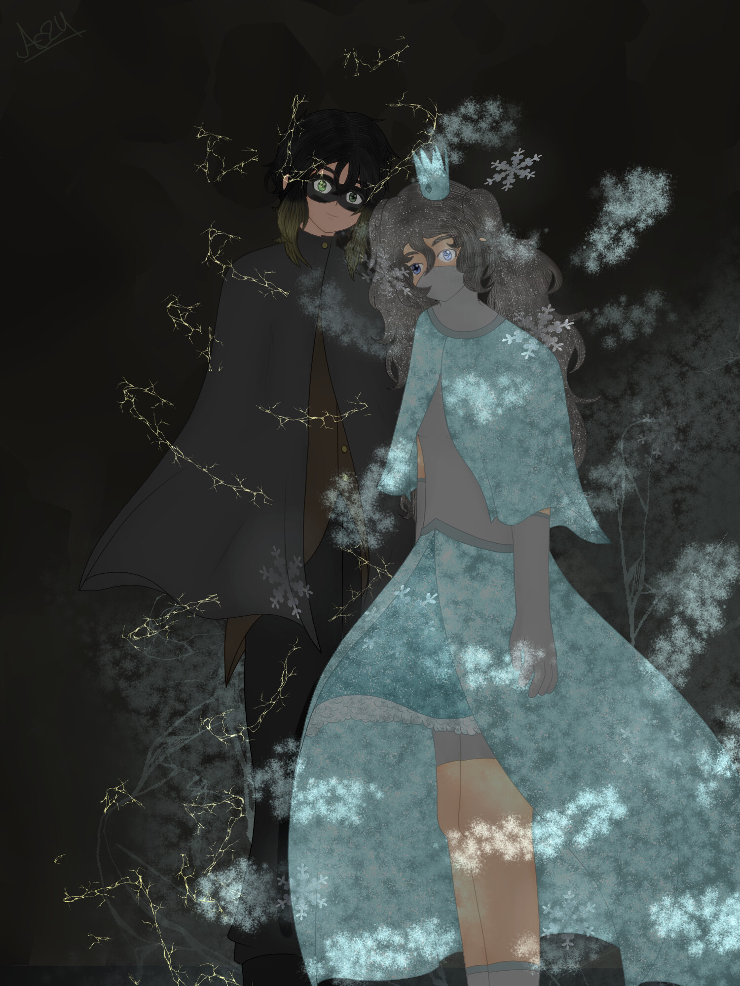 ArtStation - Thunder and Ice