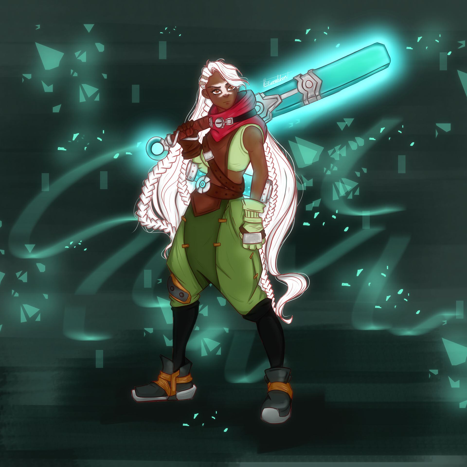 ArtStation - Ekko Gender Bend