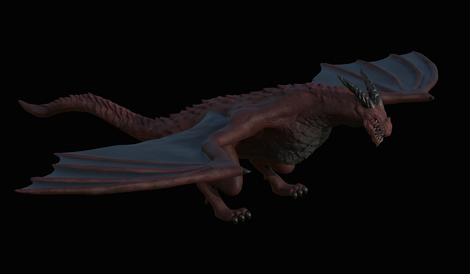 ArtStation - Stone Scale Dragon