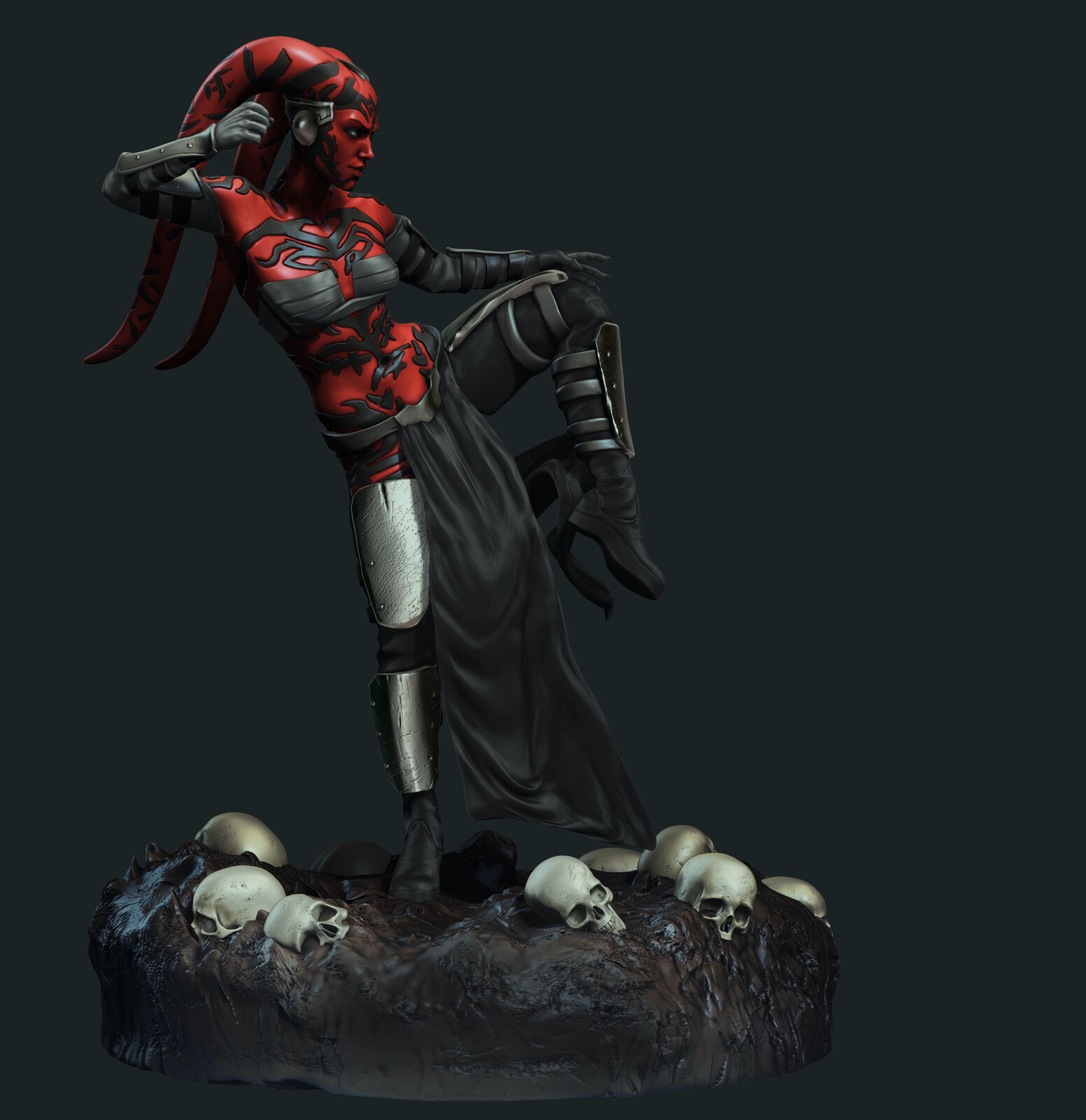 Abhik Mitra - Darth Talon 3D Collectible Statue