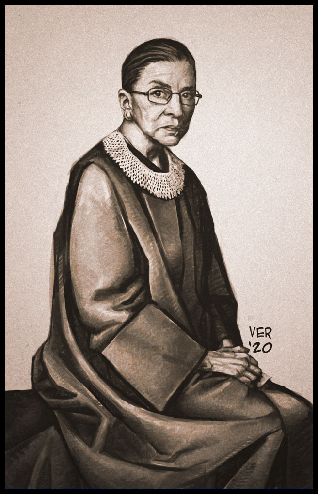 ArtStation - RBG sketch