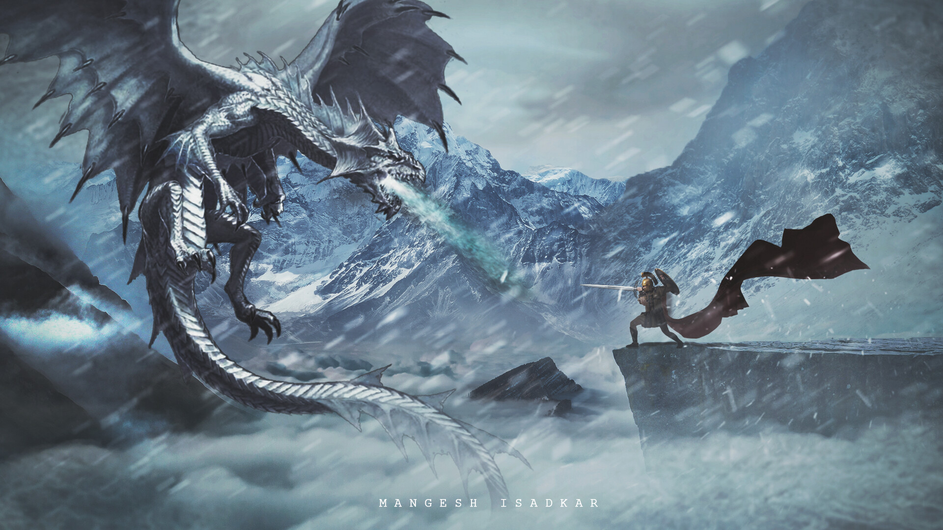 ArtStation - Dragon Hunter