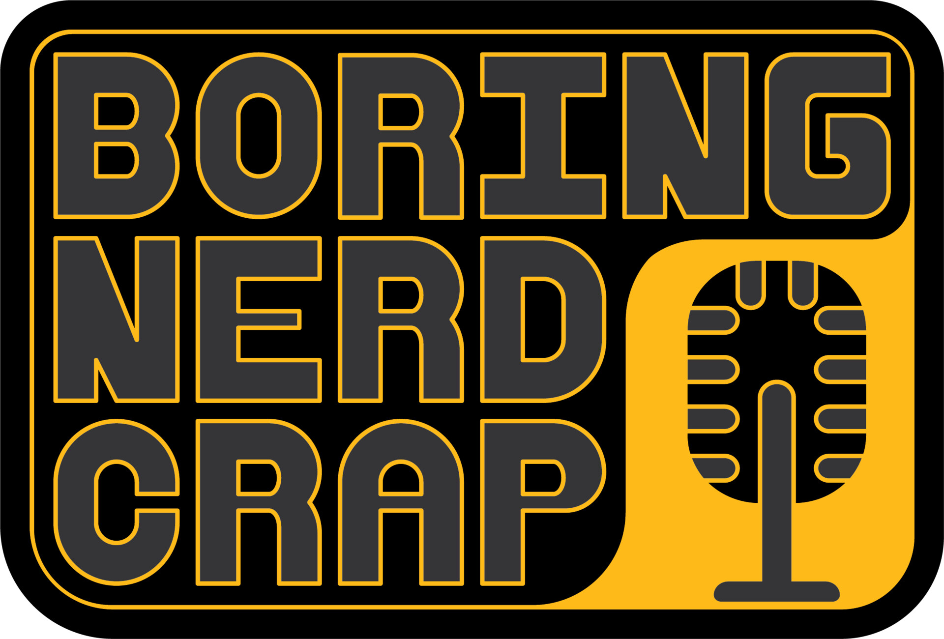 ArtStation - BORING NERD CRAP Logo