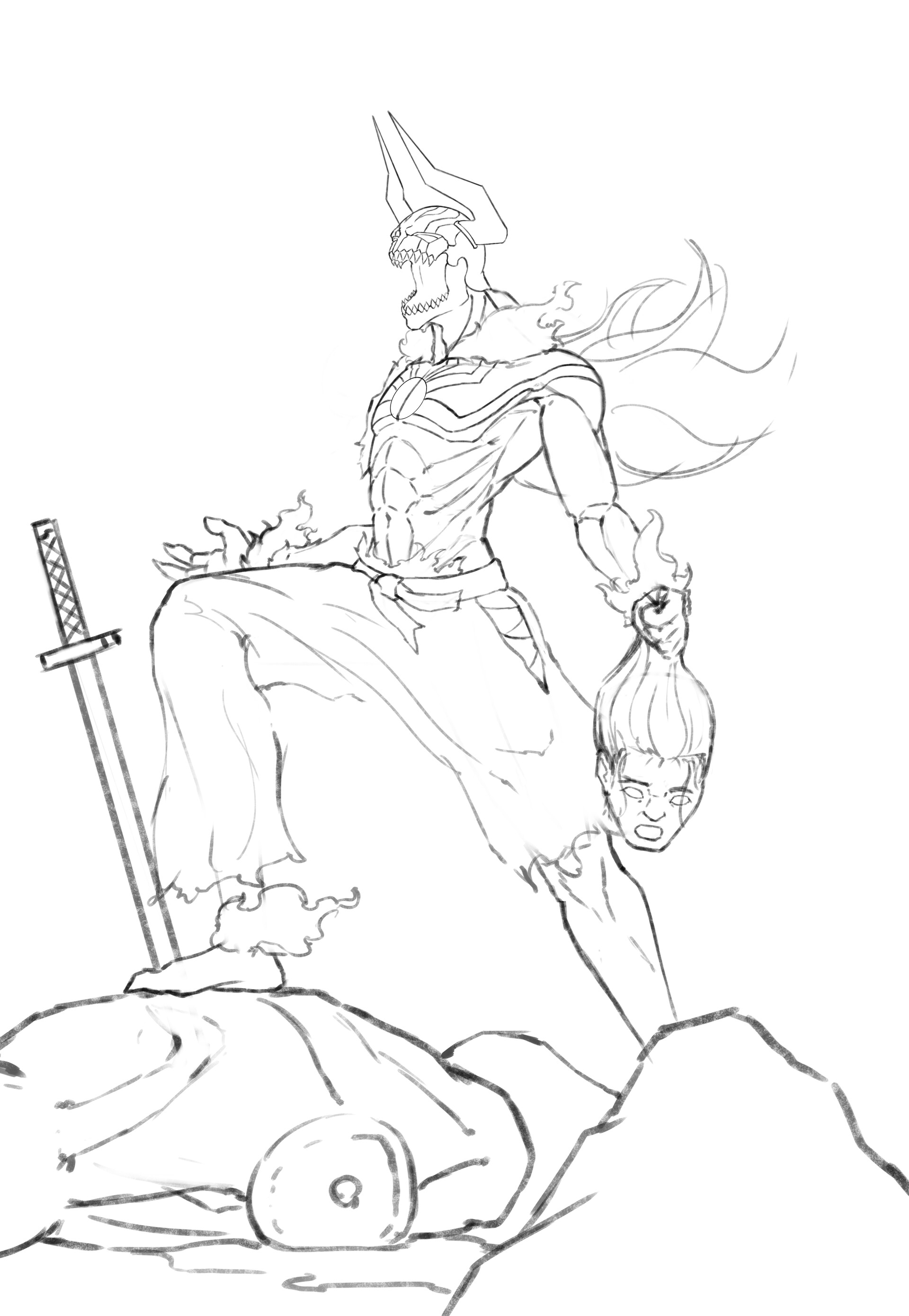 ichigo kurosaki coloring pages