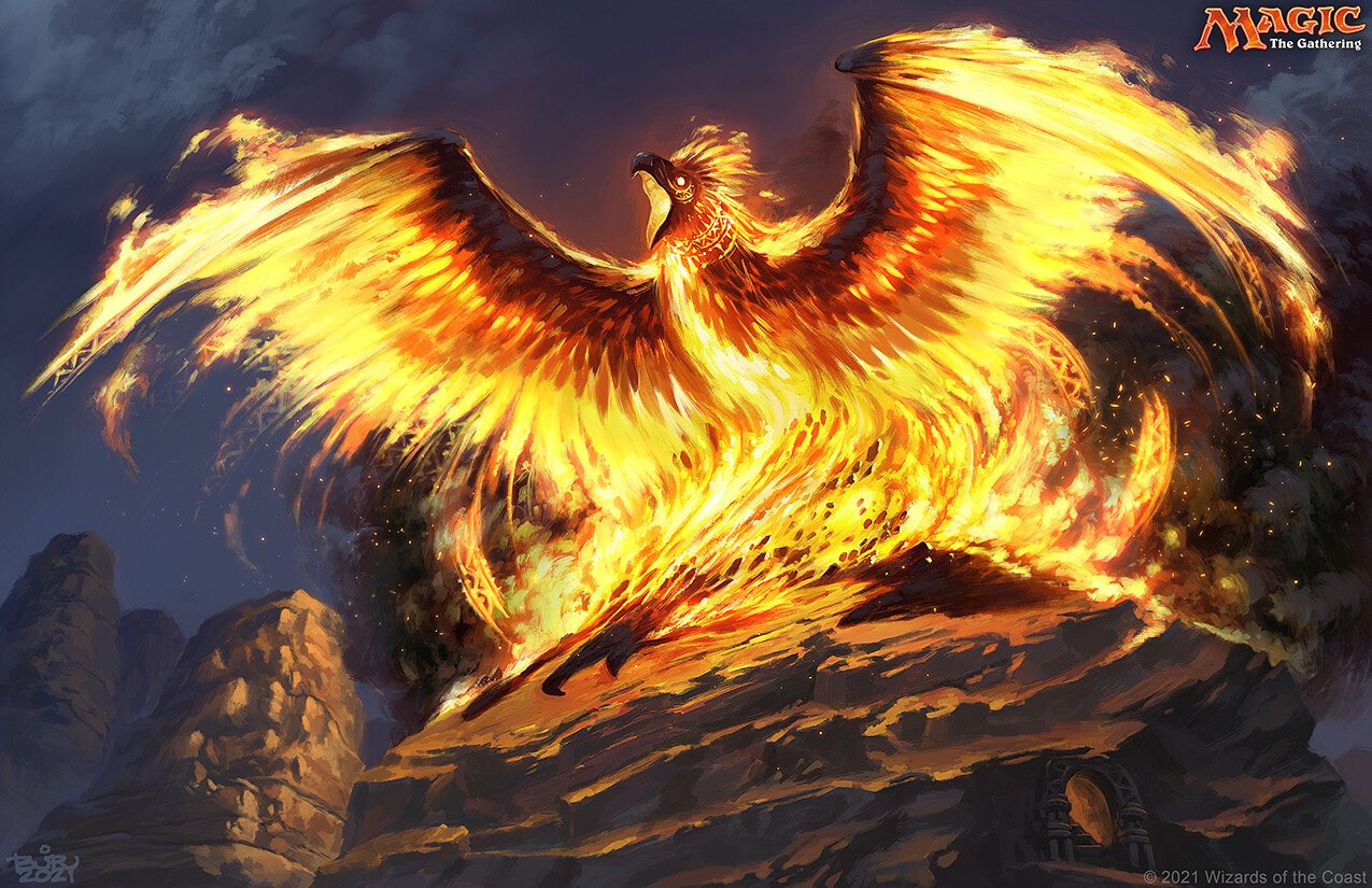 Managorger Phoenix by Brian Valeza : r/ImaginaryElementals