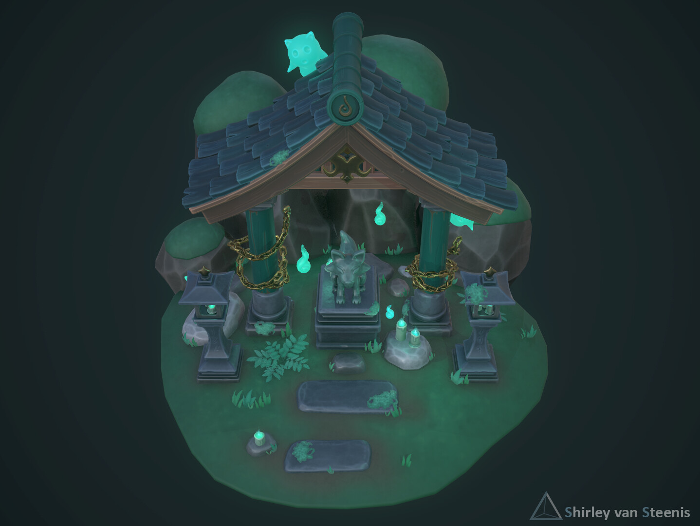 Shirley van Steenis - Haunted Shrine