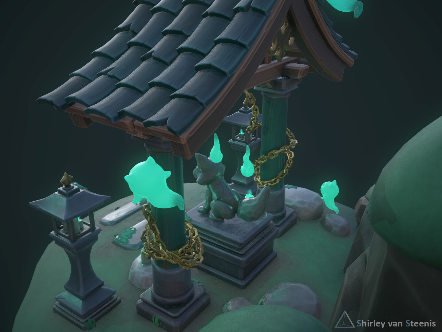 Shirley van Steenis - Haunted Shrine