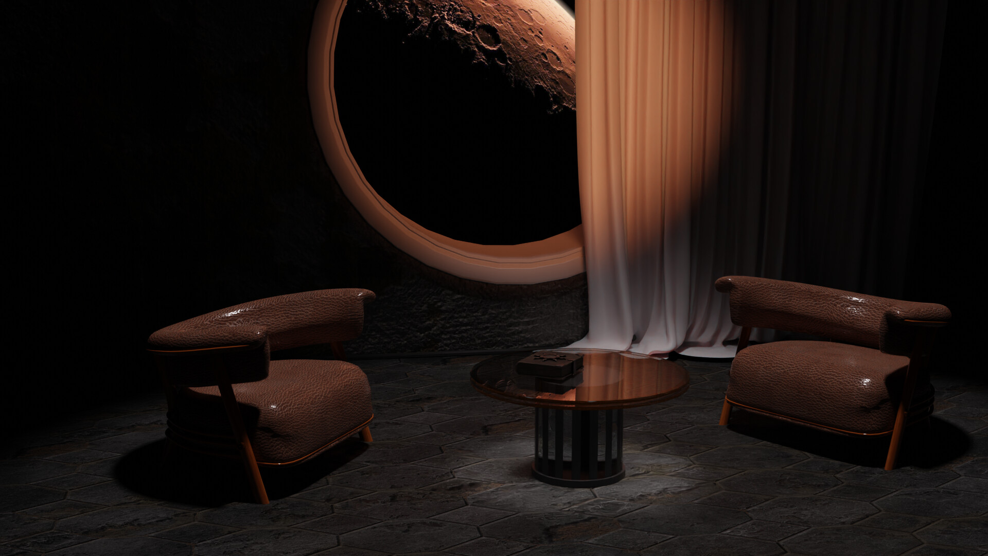 ArtStation - armchair 3d model blender work