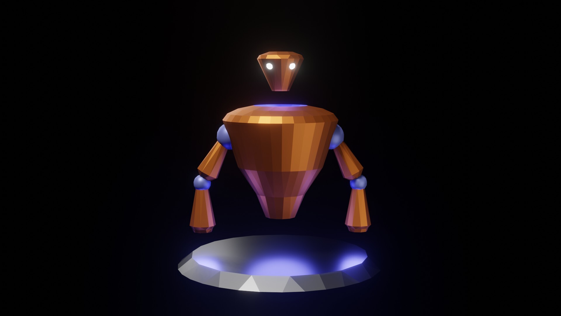 ArtStation - Robot low poly