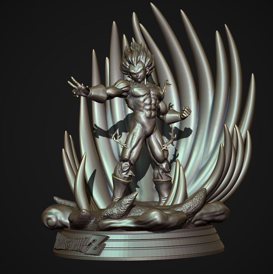 M3D Studios - Majin Vegeta ベジータ四世