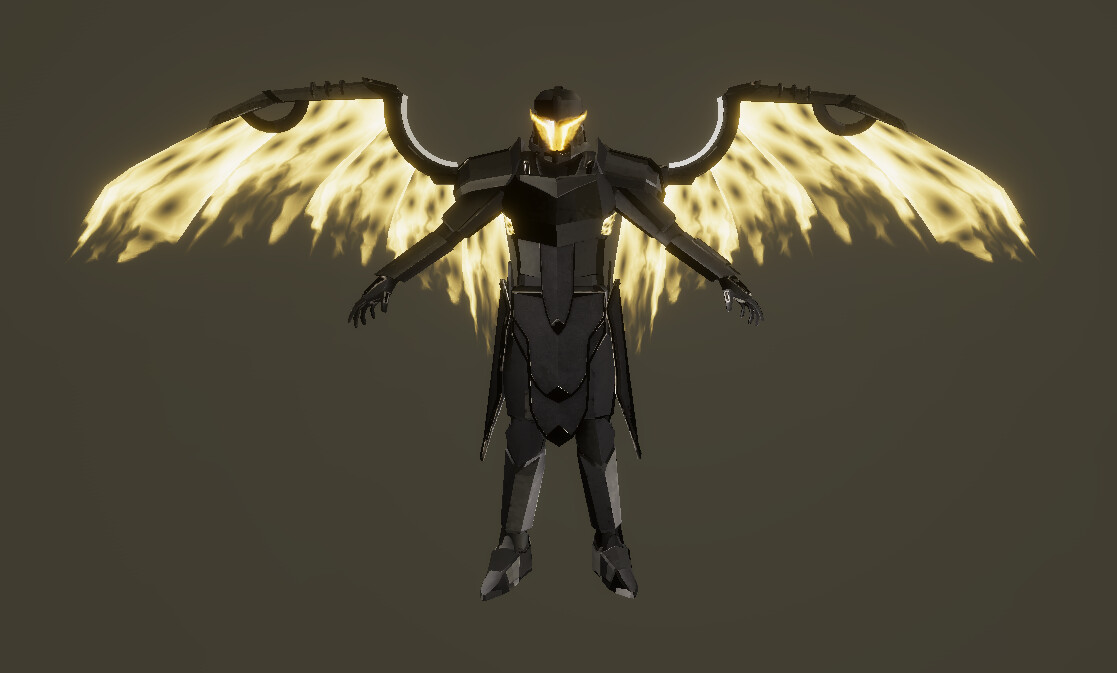 ArtStation - Futuristic Angel