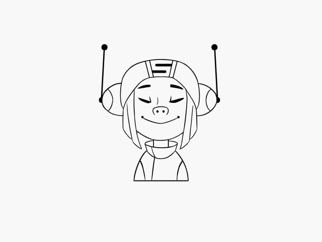 ArtStation - Head Rotation animation