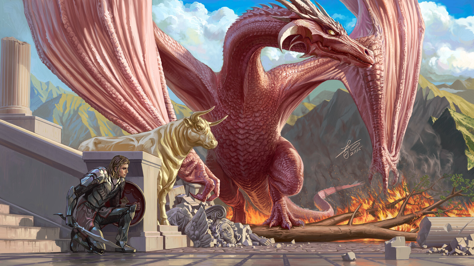 ArtStation - dragon slayer