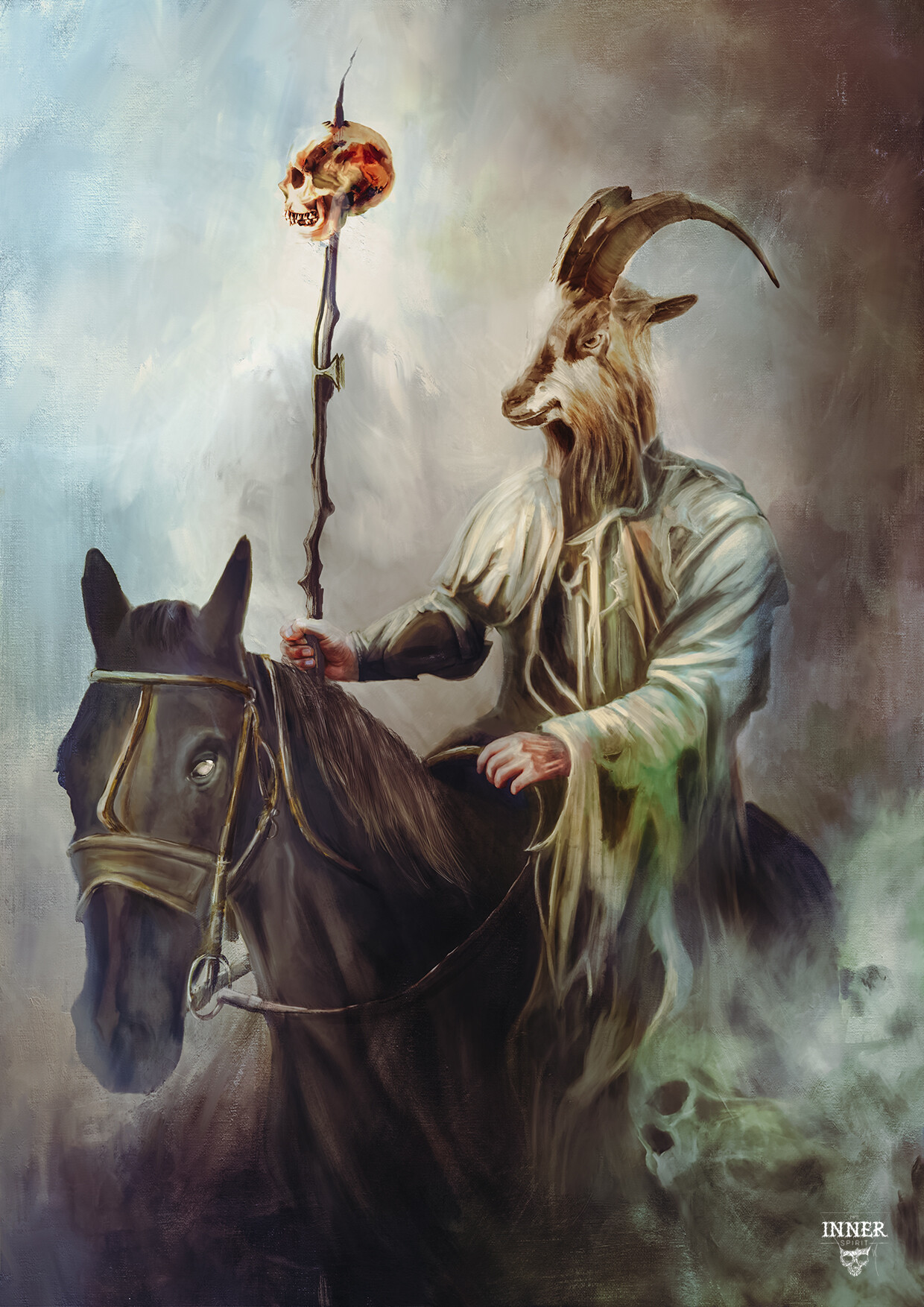 ArtStation - Eternal Hate - The Devil ride