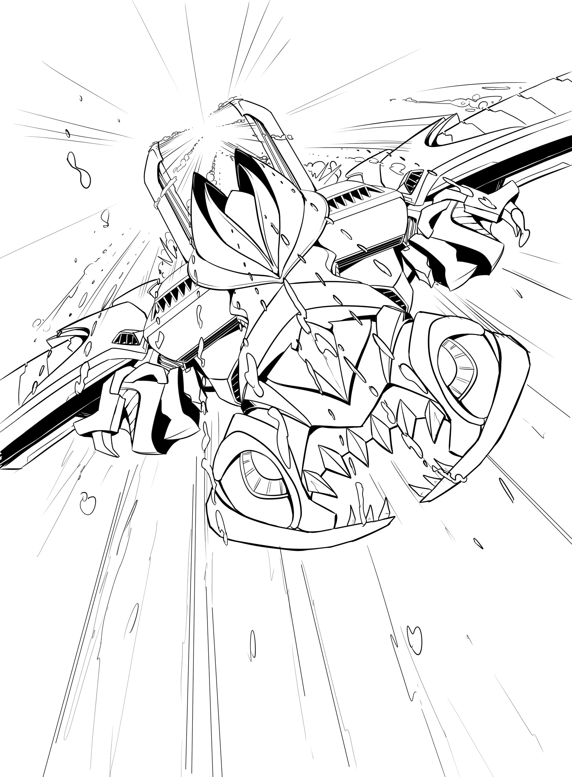 transformers beast hunters coloring pages