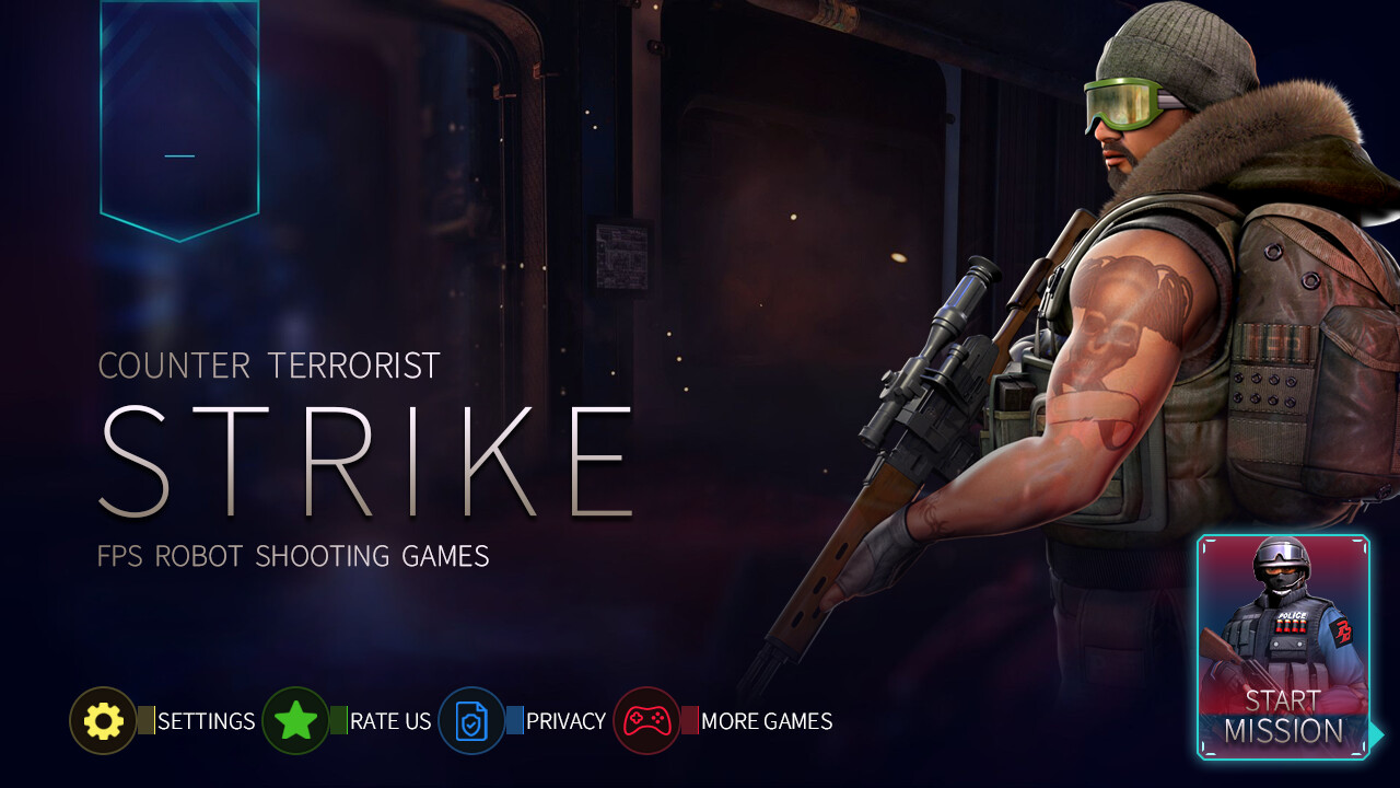 ArtStation - Shooting Game Ui
