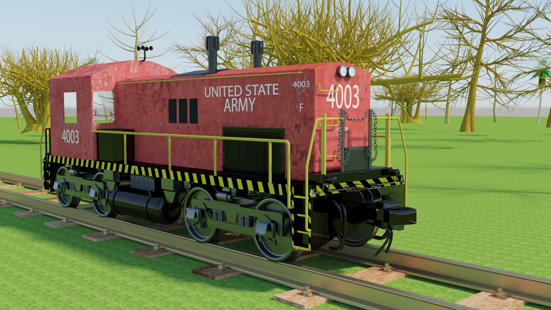 ArtStation - Train Engine